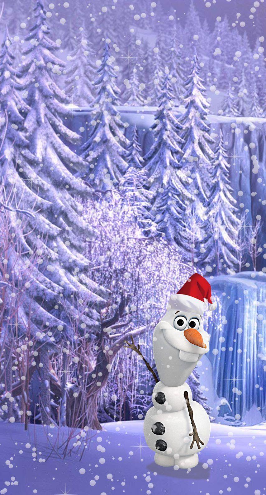 Frozen Christmas Wallpapers - Top Free Frozen Christmas Backgrounds ...