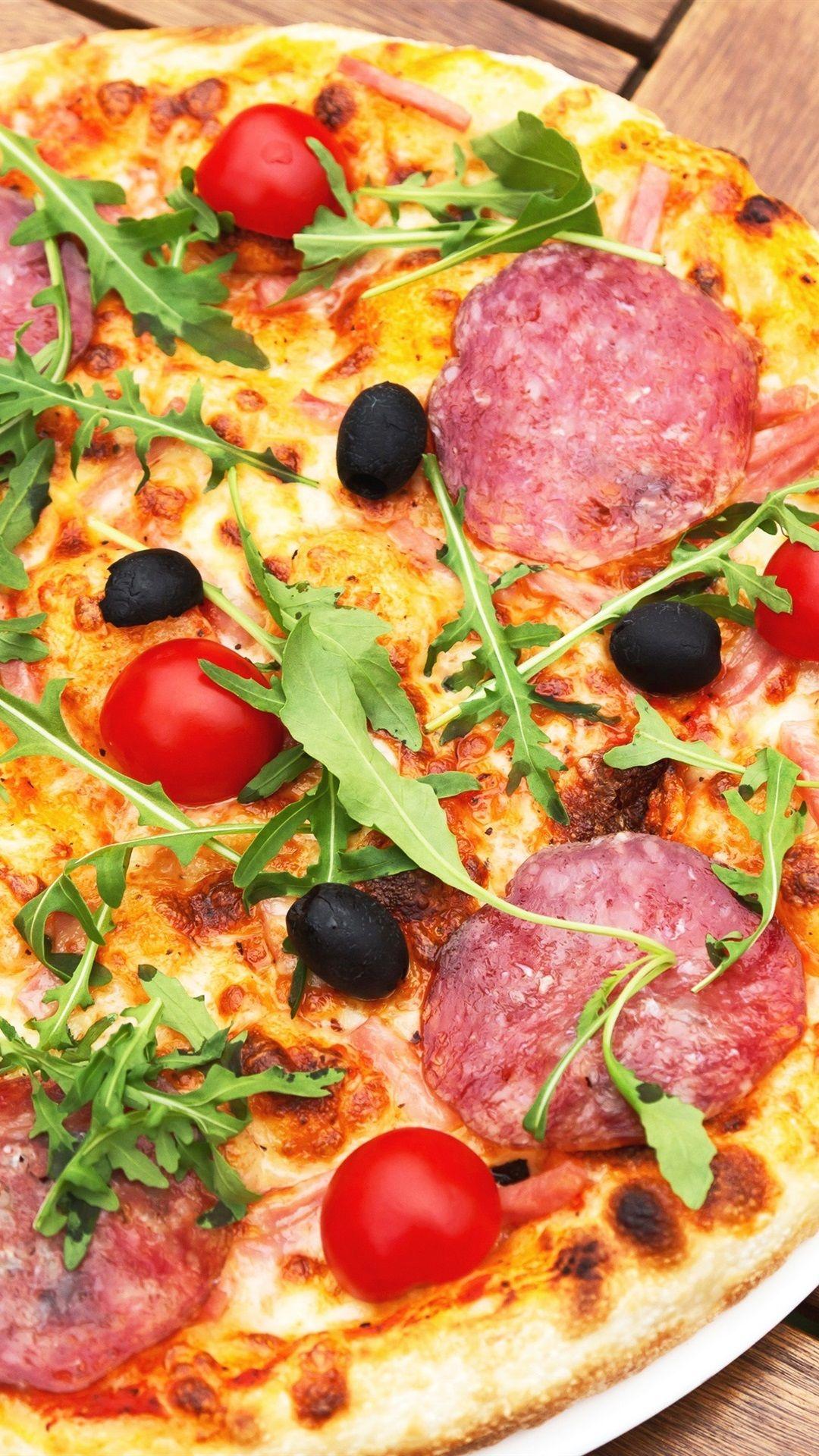 Pizza iPhone Wallpapers - Top Free Pizza iPhone Backgrounds ...