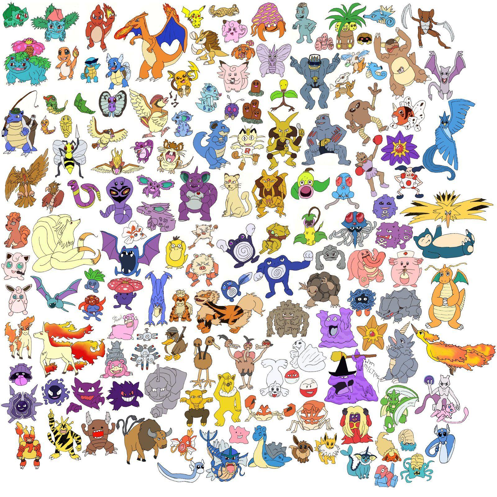 Classic Pokemon Wallpapers - Top Free Classic Pokemon Backgrounds ...