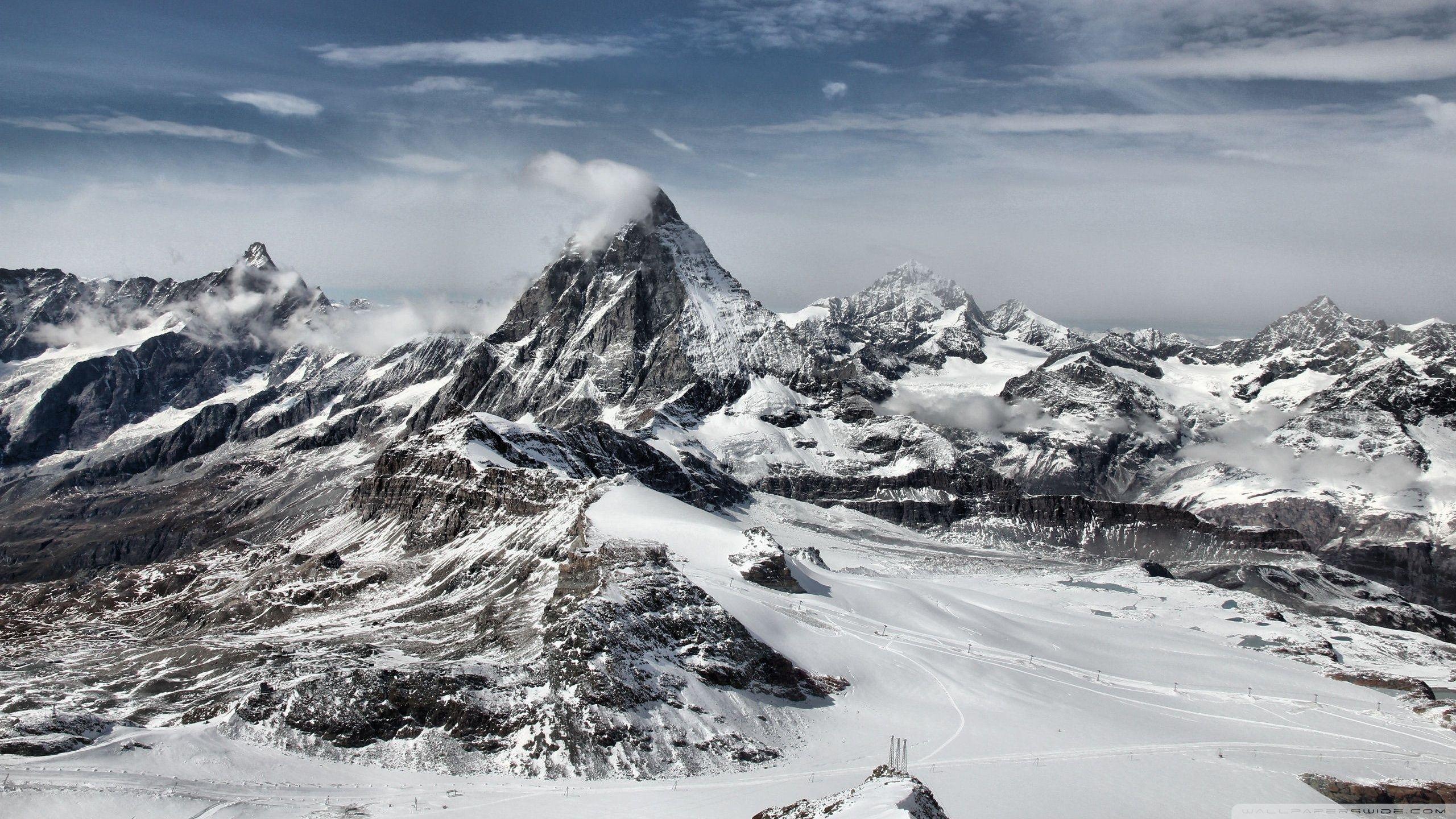 Snow Mountain HD Wallpapers - Top Free Snow Mountain HD Backgrounds ...