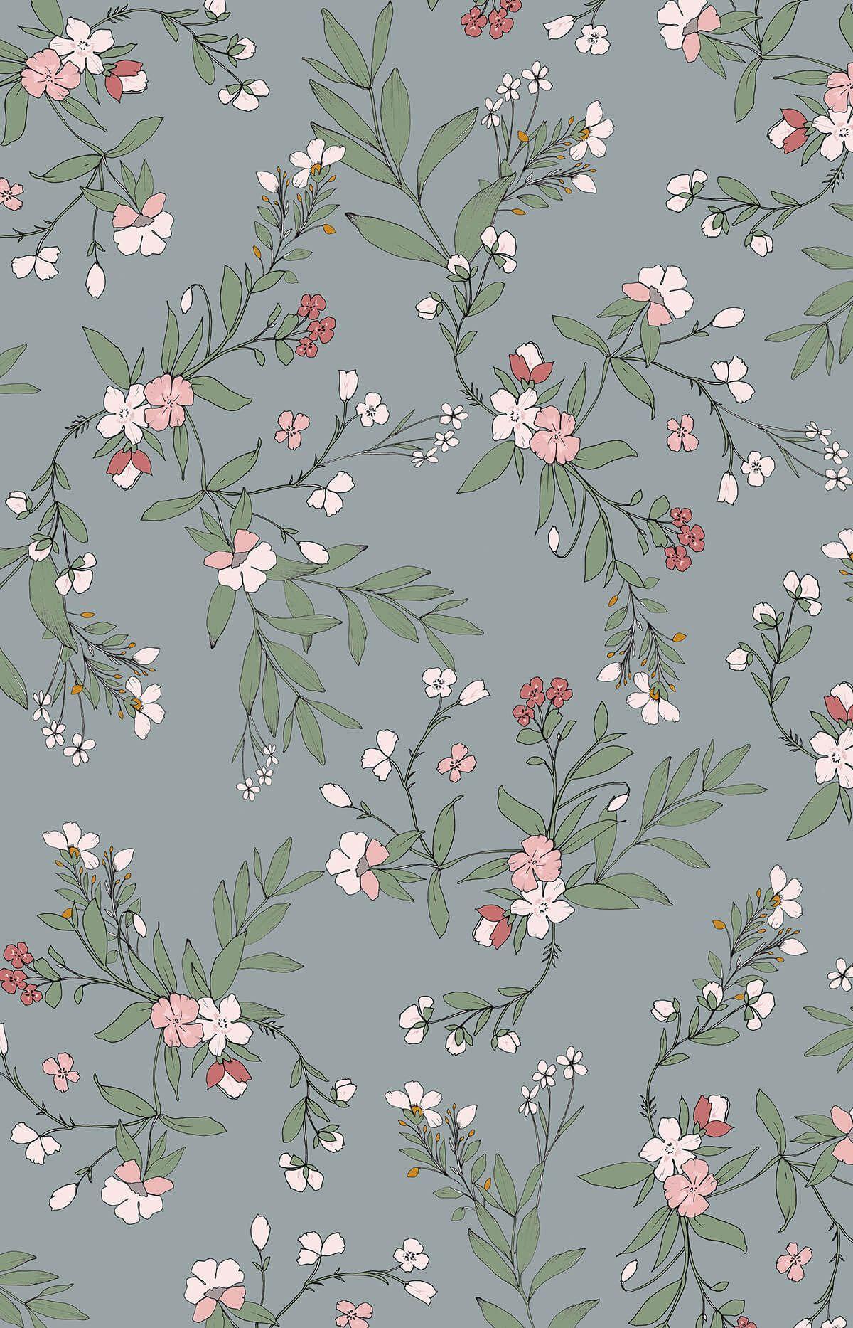 Flower Print Wallpapers - Top Free Flower Print Backgrounds ...