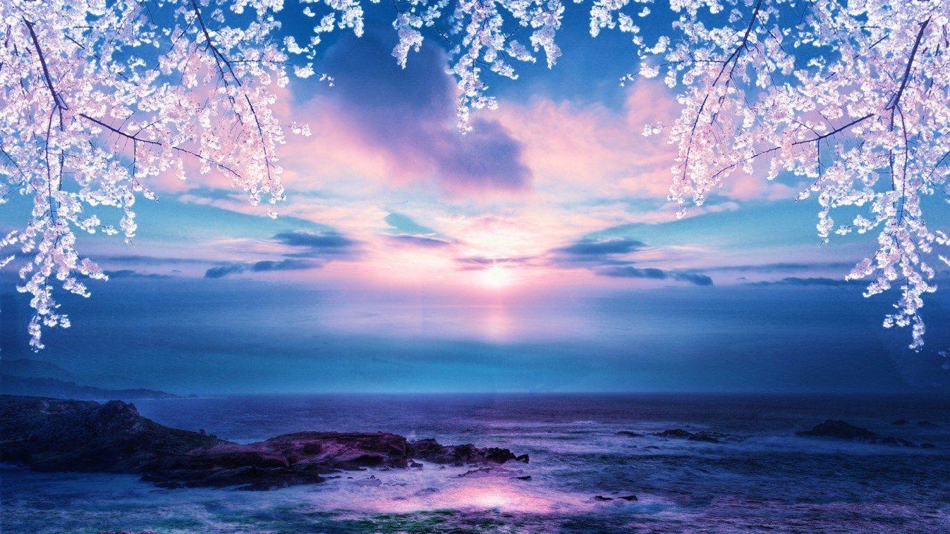 Pink Ocean Wallpapers - Top Free Pink Ocean Backgrounds - WallpaperAccess