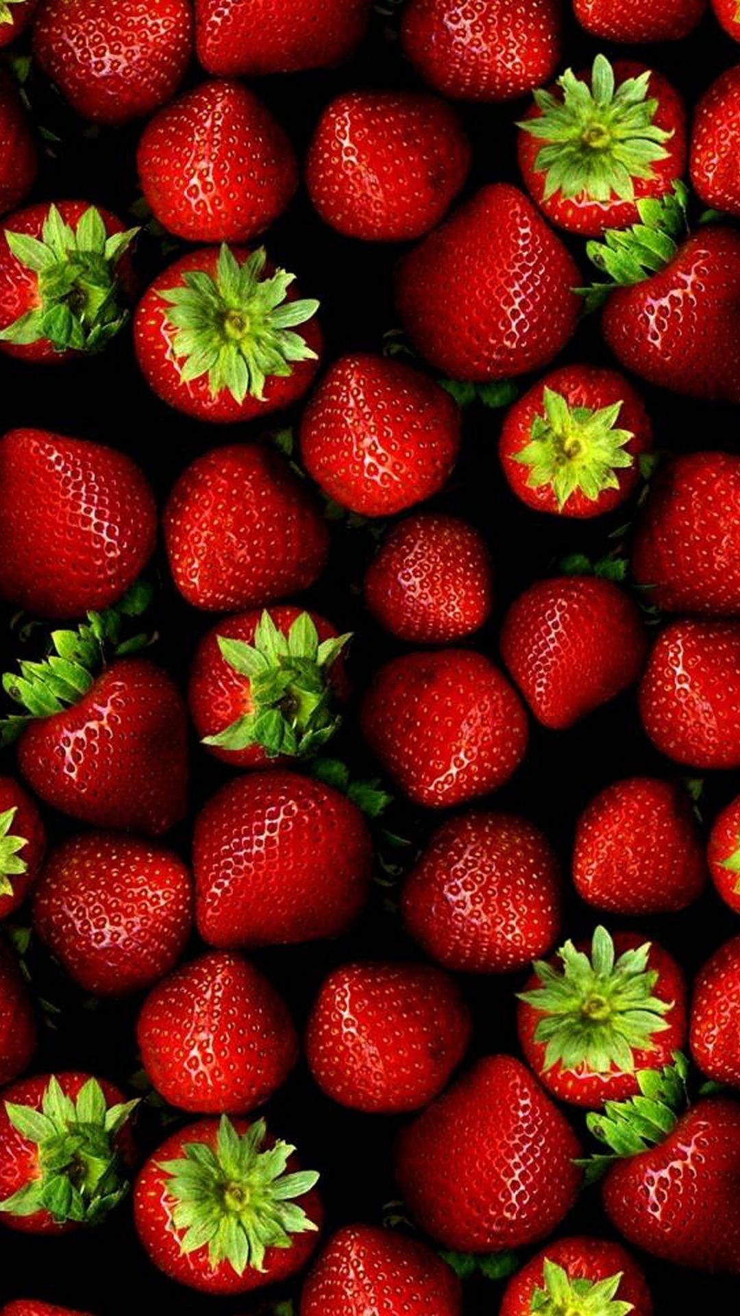 Strawberry iPhone Wallpapers - Top Free Strawberry iPhone Backgrounds ...