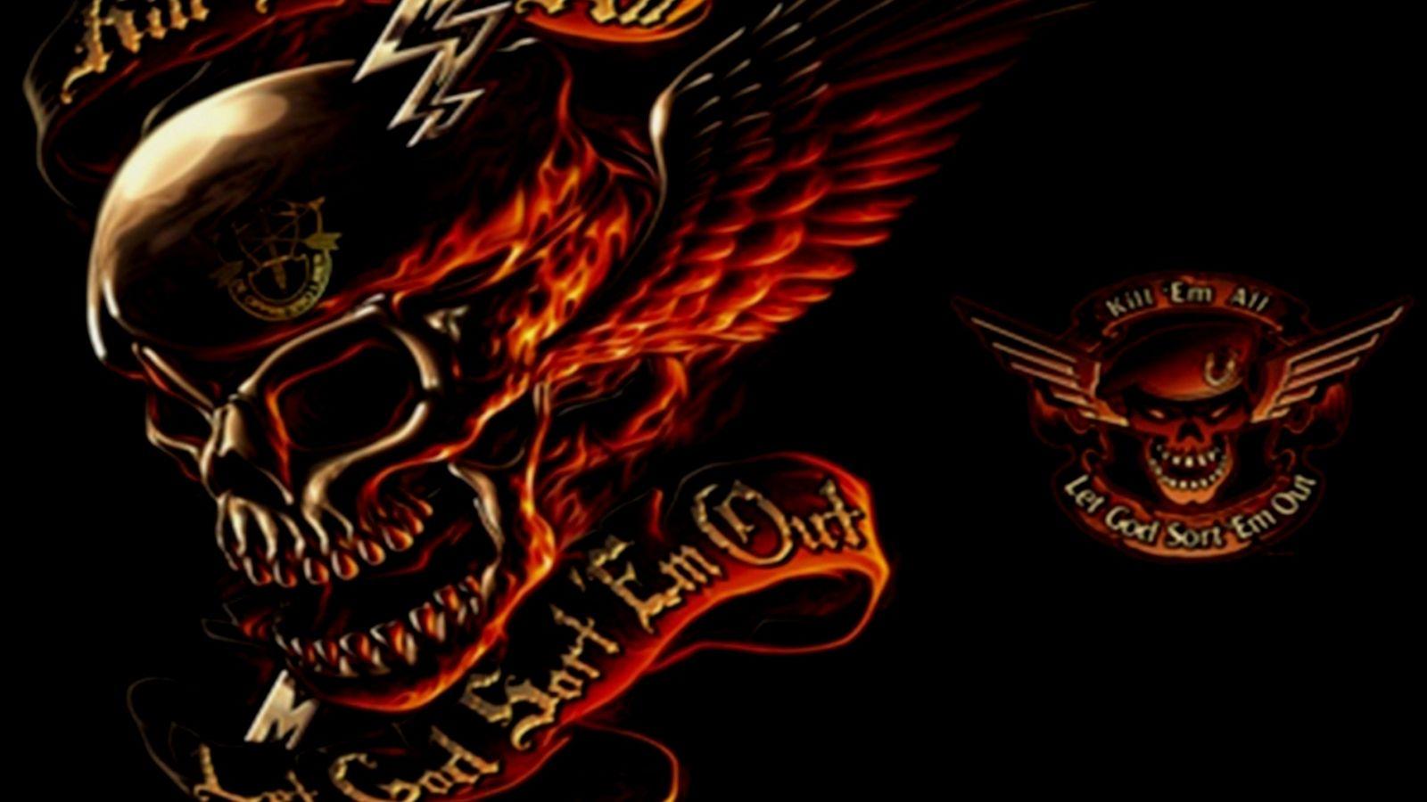 Skull and Dragon Wallpapers - Top Free Skull and Dragon Backgrounds ...