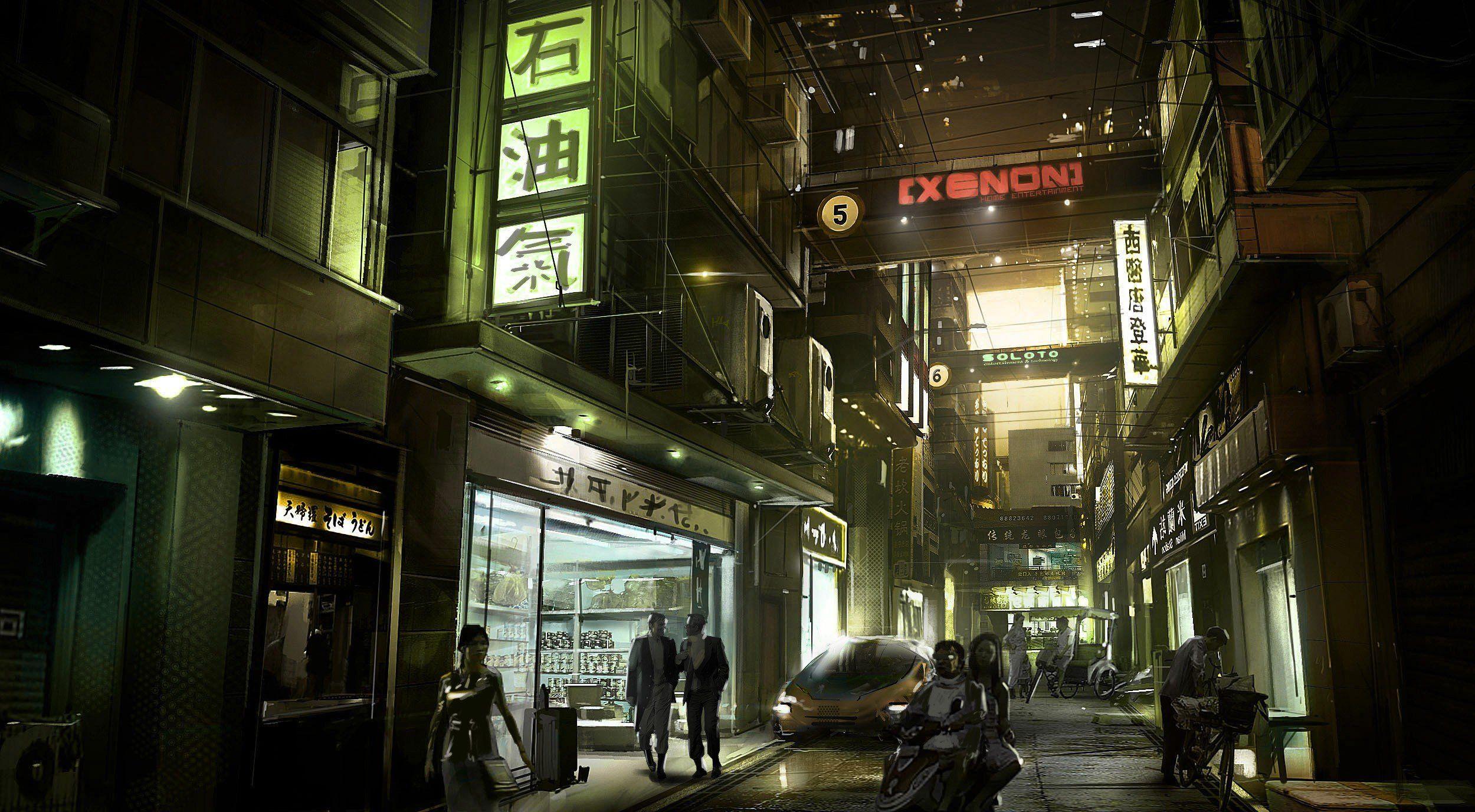 Futuristic Street HD Wallpapers - Top Free Futuristic Street HD ...