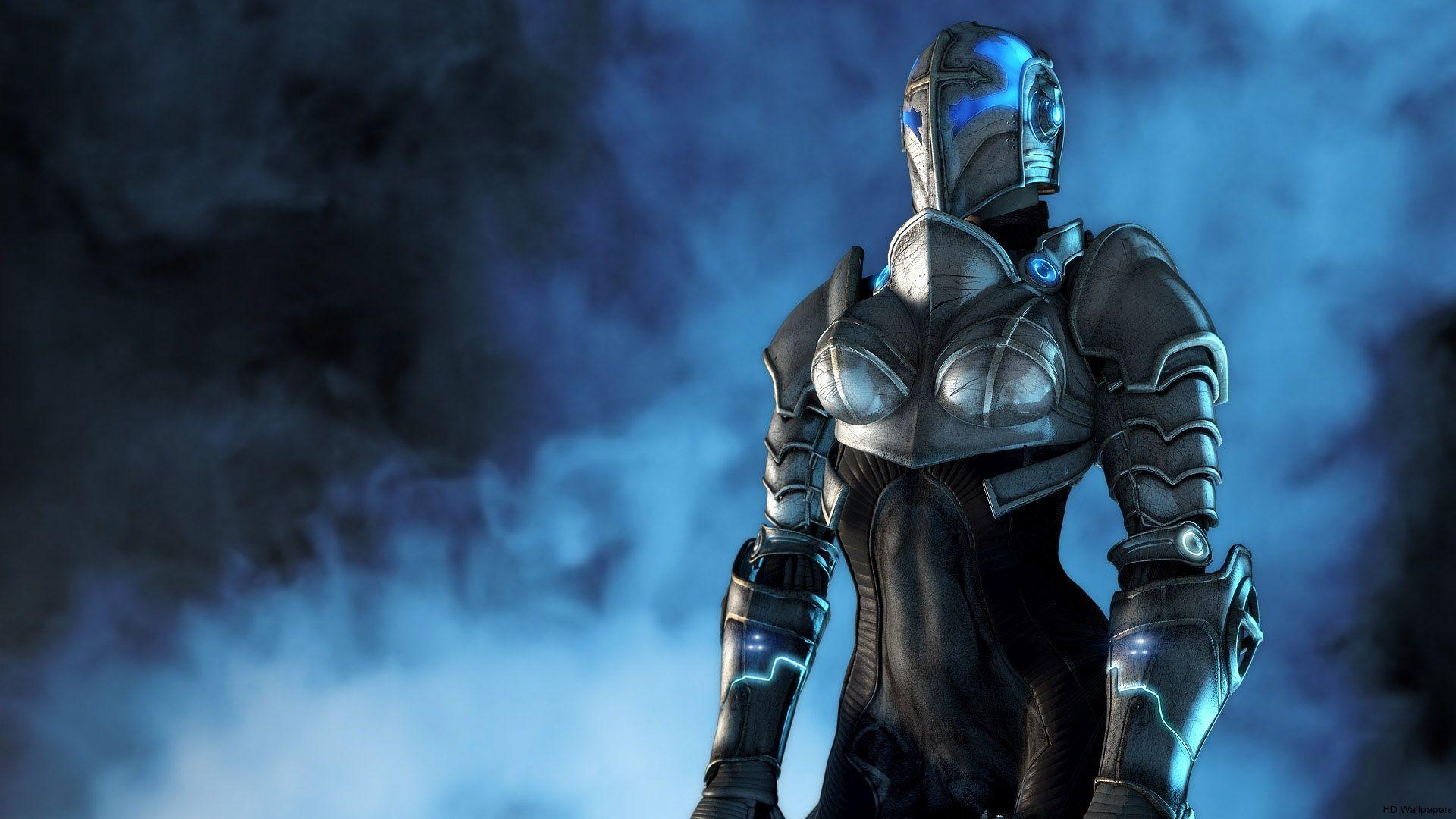 Blue Robot Wallpapers - Top Free Blue Robot Backgrounds - WallpaperAccess