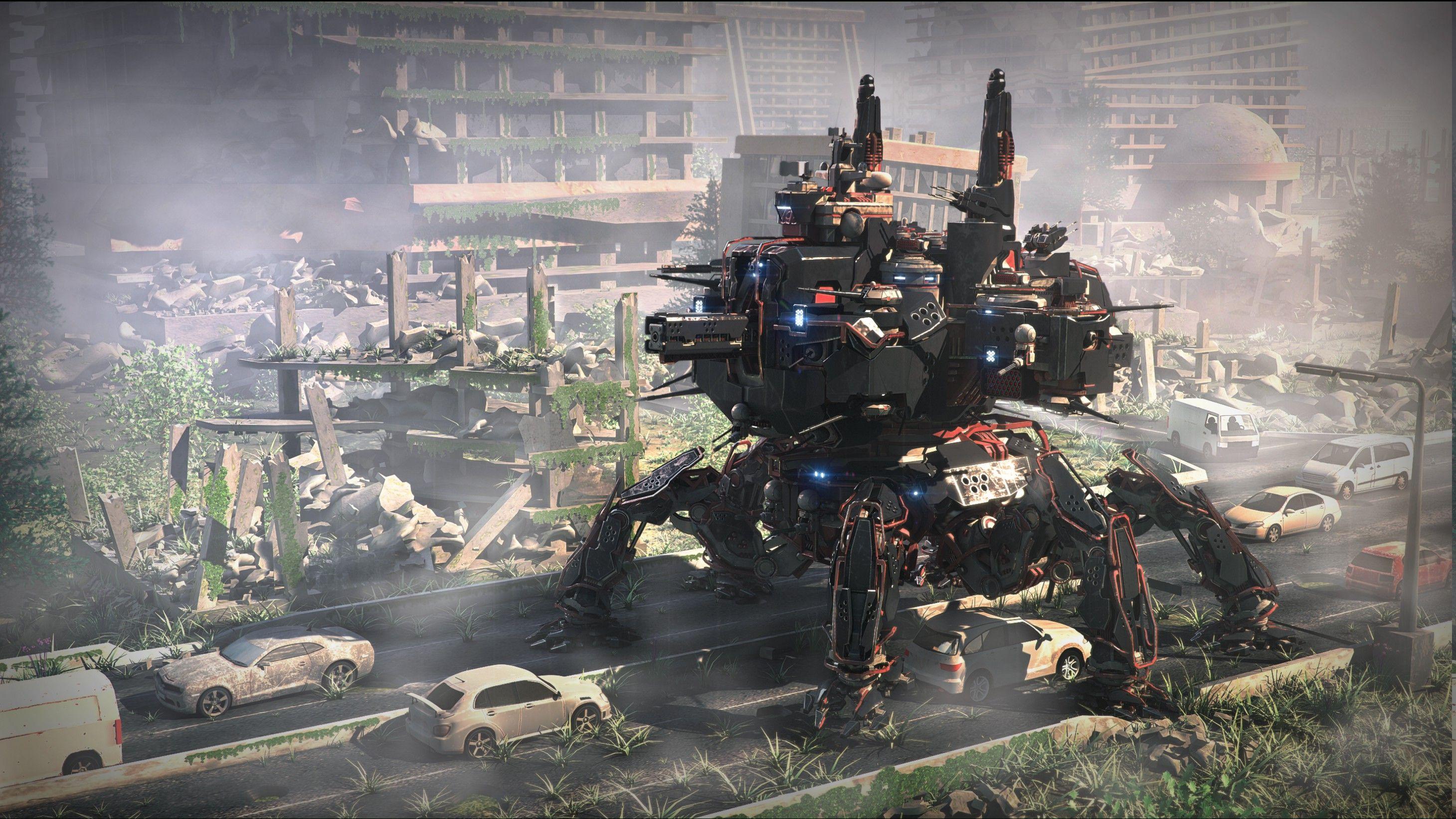 Mech Wallpapers - Top Free Mech Backgrounds - WallpaperAccess