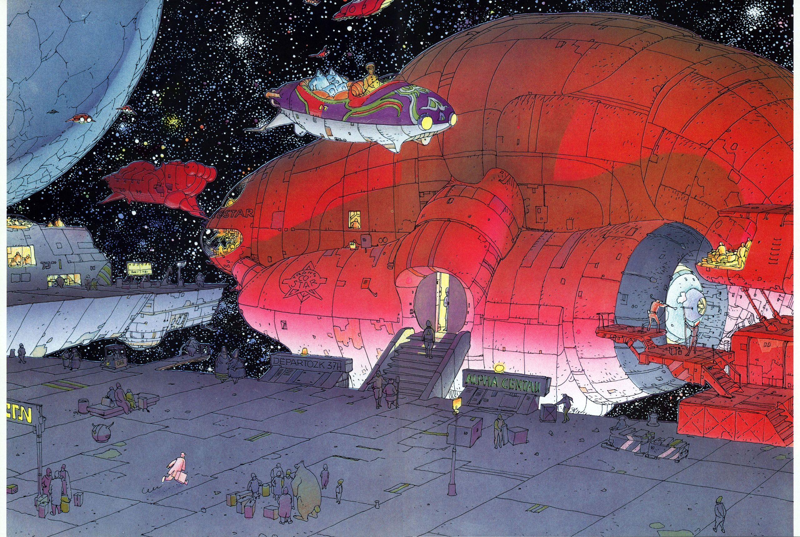 Moebius Wallpapers - Top Free Moebius Backgrounds - WallpaperAccess