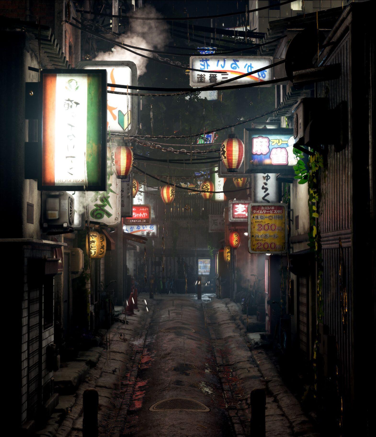 Japanese Alley 4K Wallpapers - Top Free Japanese Alley 4K Backgrounds ...