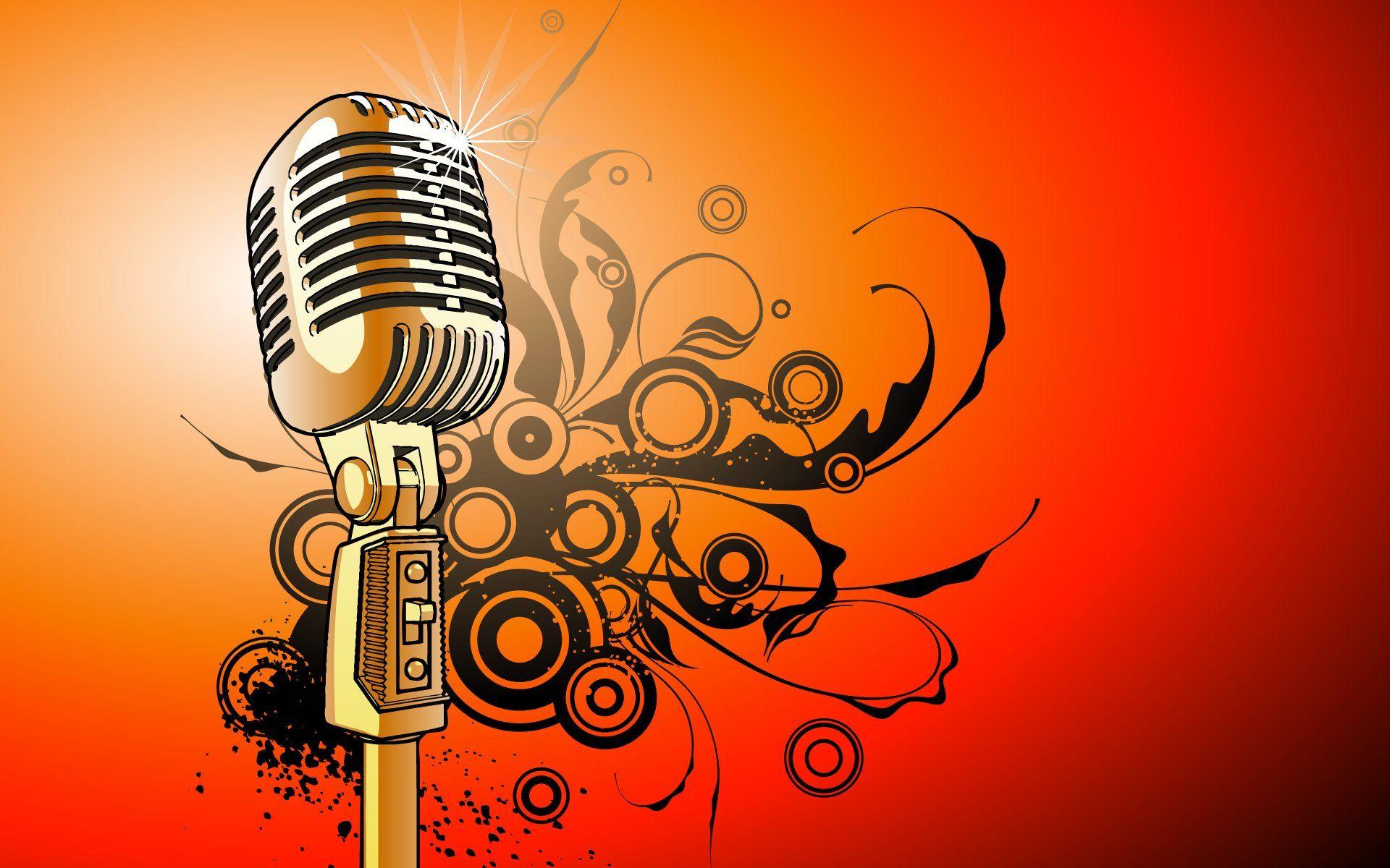 Cool Microphone Wallpapers - Top Free Cool Microphone Backgrounds ...