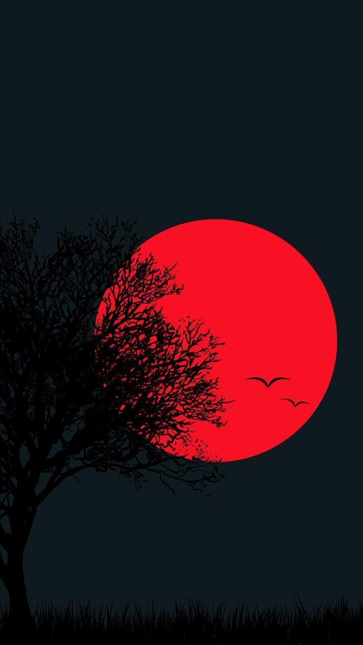 Red and Black Tree Wallpapers - Top Free Red and Black Tree Backgrounds ...