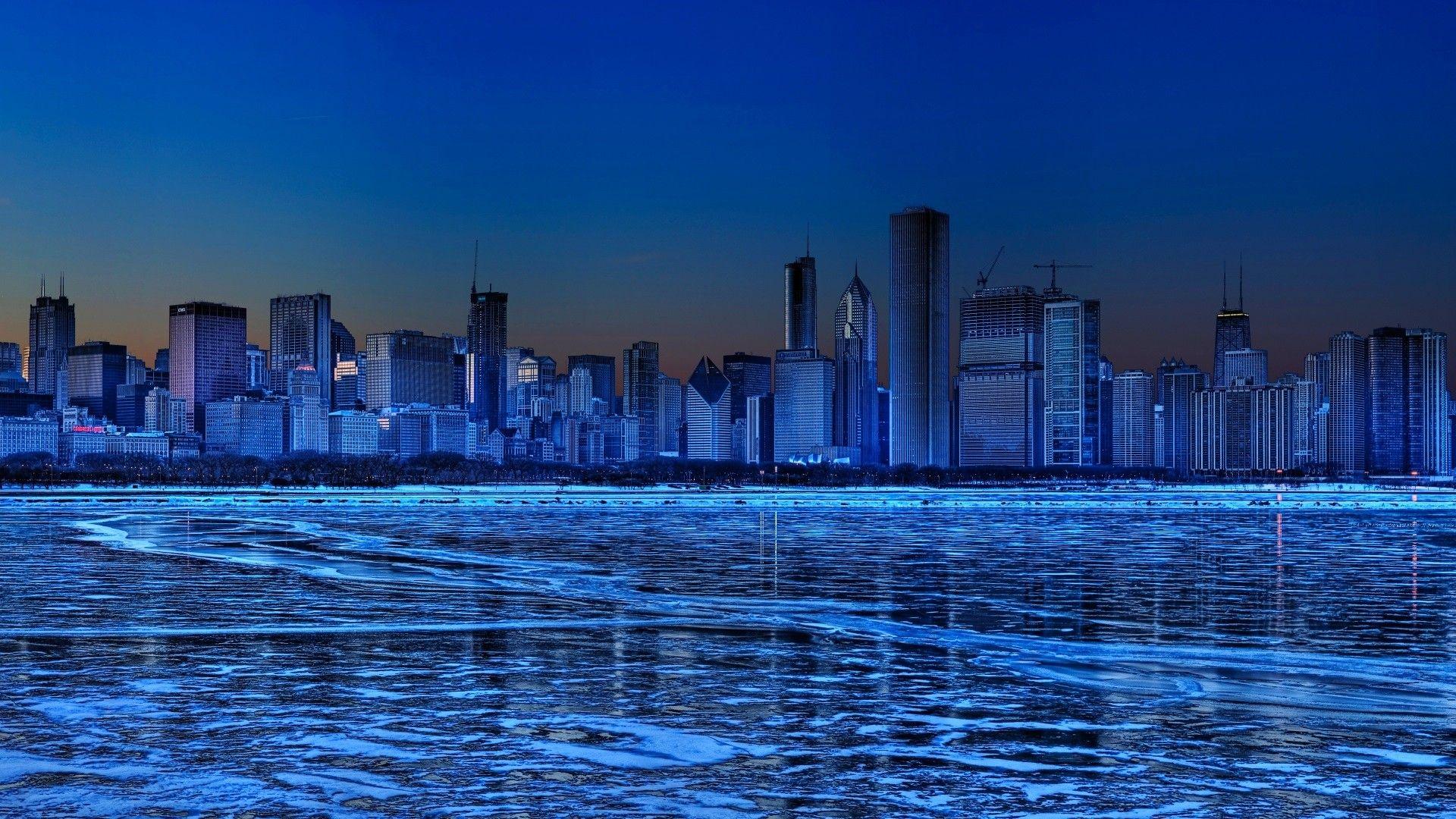 Chicago Night Wallpapers - Top Free Chicago Night Backgrounds ...