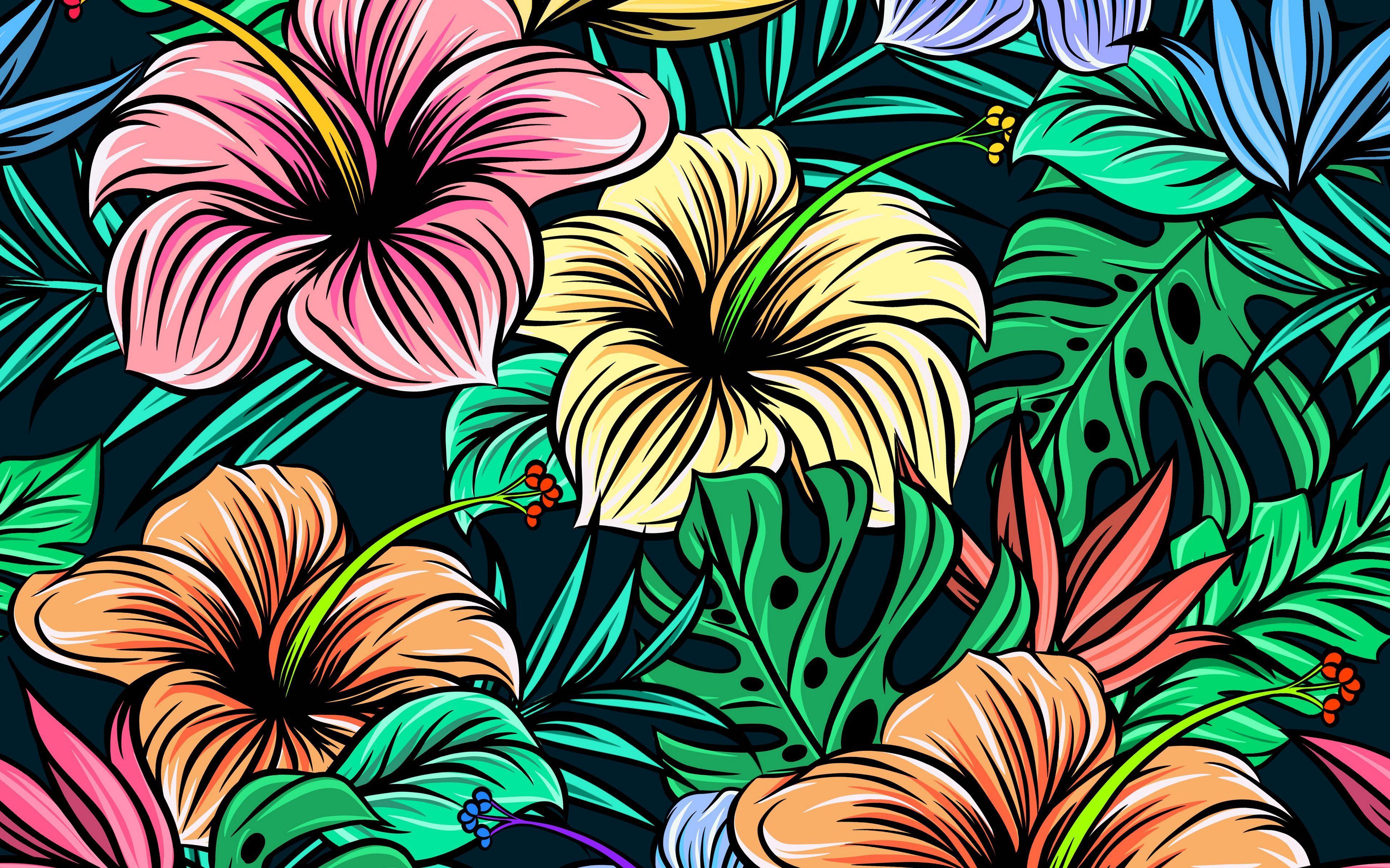 Hibiscus 4K Wallpapers - Top Free Hibiscus 4K Backgrounds - WallpaperAccess