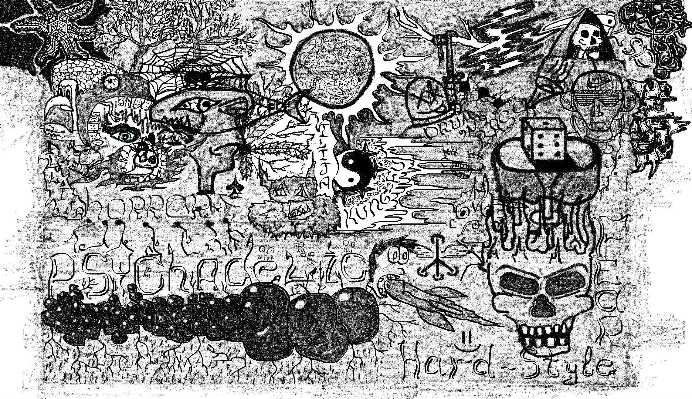 Psychedelic Black Wallpapers - Top Free Psychedelic Black Backgrounds ...