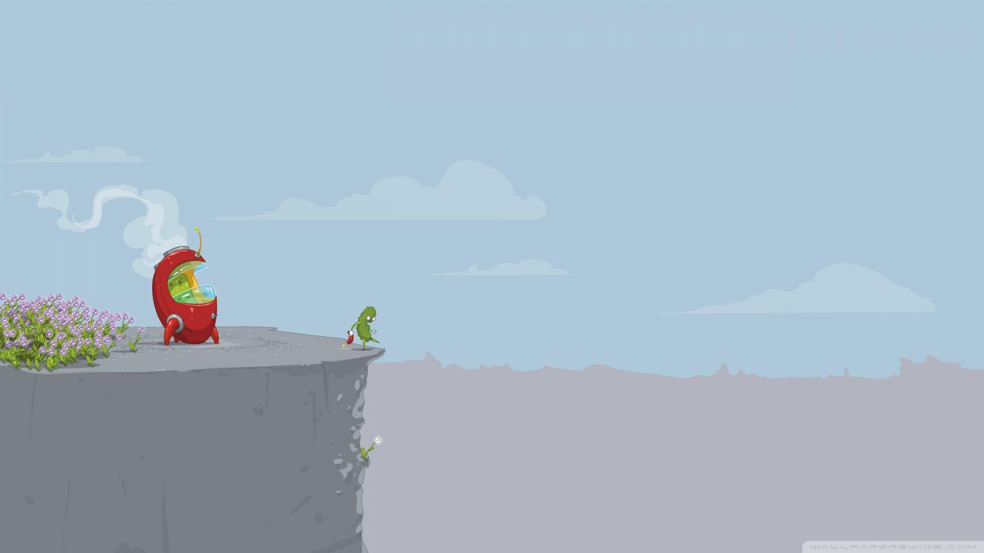 Cool Cartoon Alien Wallpapers - Top Free Cool Cartoon Alien Backgrounds ...