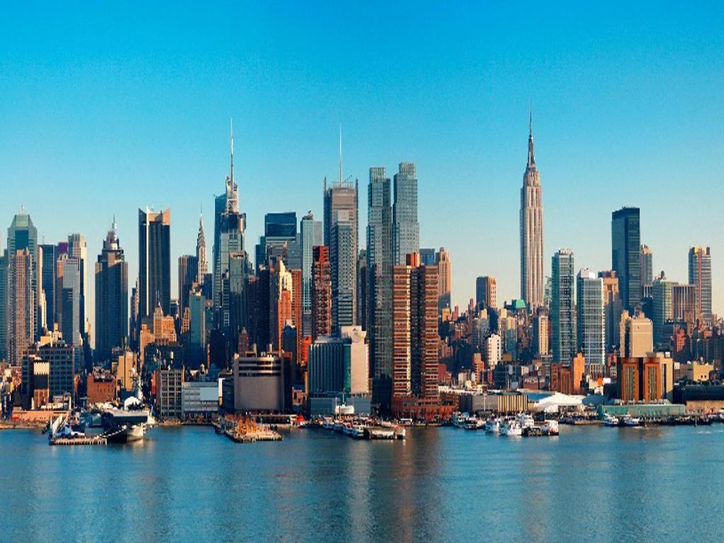 Manhattan Skyline Wallpapers - Top Free Manhattan Skyline Backgrounds ...