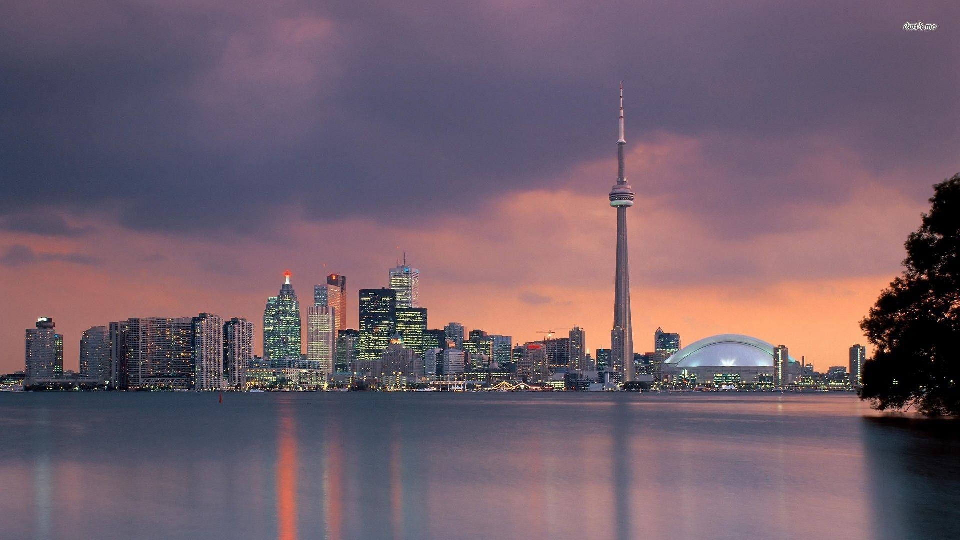 Toronto Skyline Wallpapers - Top Free Toronto Skyline Backgrounds ...
