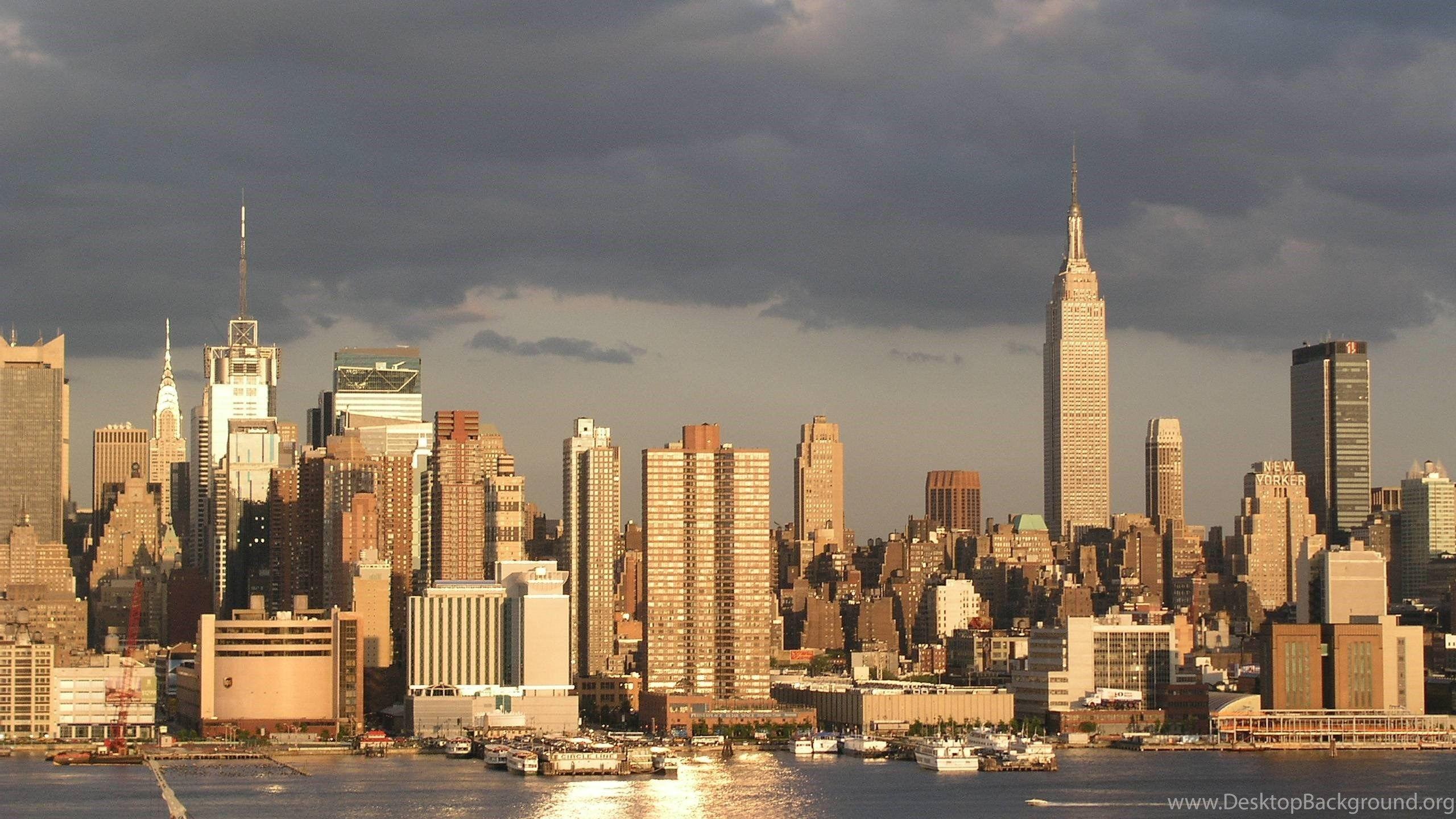 Manhattan Skyline Wallpapers - Top Free Manhattan Skyline Backgrounds ...