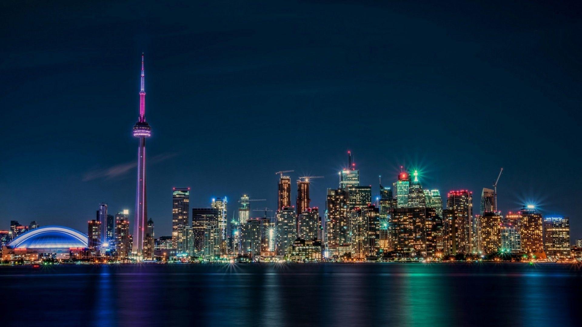 Toronto Skyline Wallpapers - Top Free Toronto Skyline Backgrounds ...