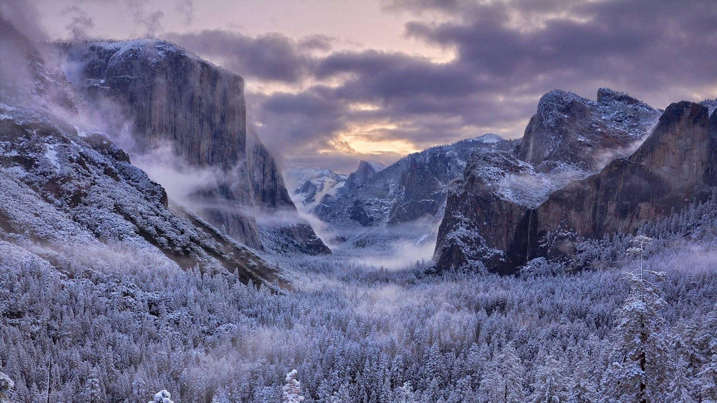 Yosemite Winter Desktop Wallpapers - Top Free Yosemite Winter Desktop ...