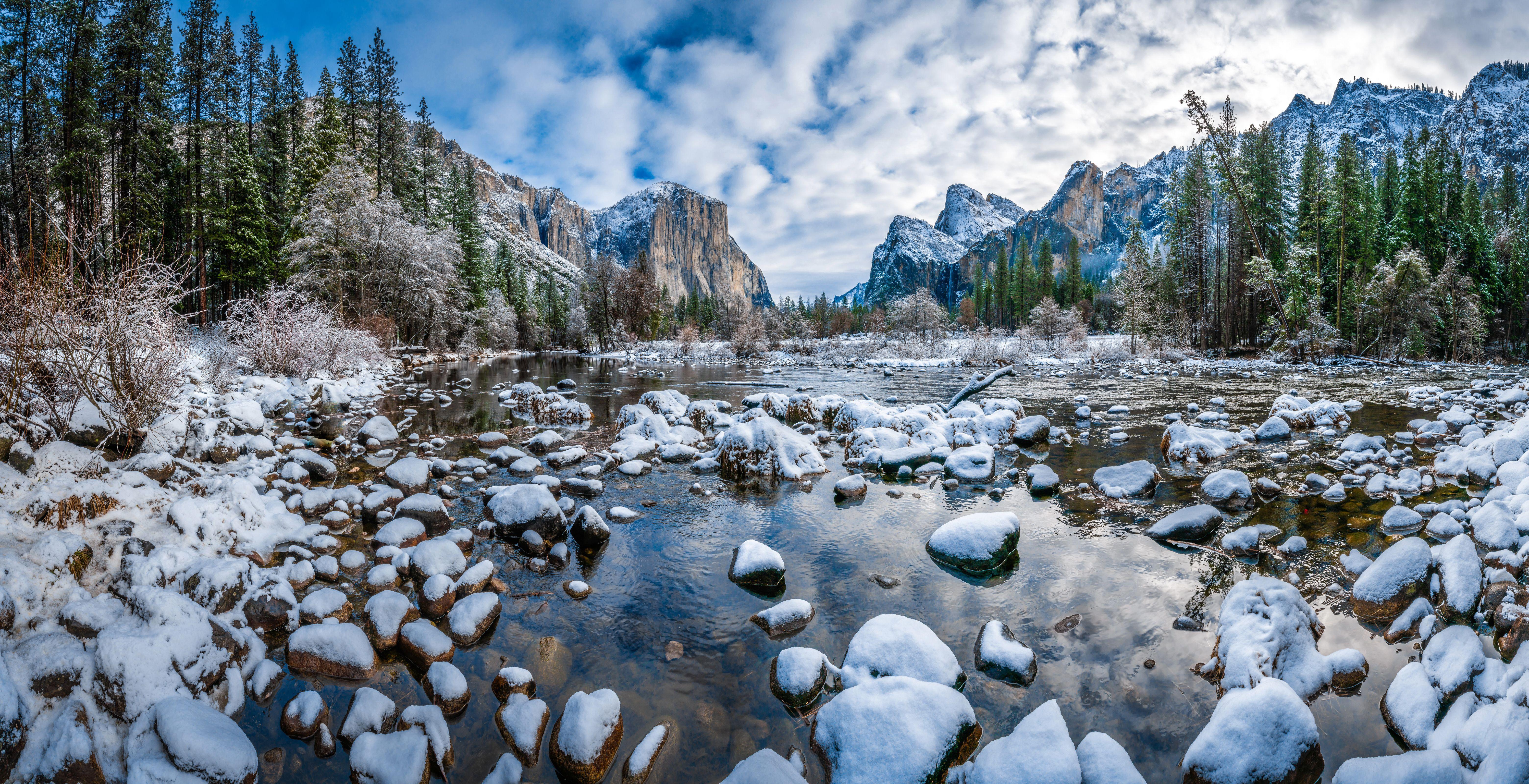 Yosemite Winter Desktop Wallpapers - Top Free Yosemite Winter Desktop ...