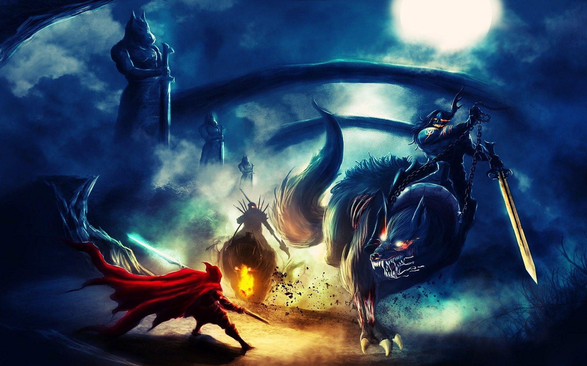 Demon Ninja Wallpapers - Top Free Demon Ninja Backgrounds - WallpaperAccess