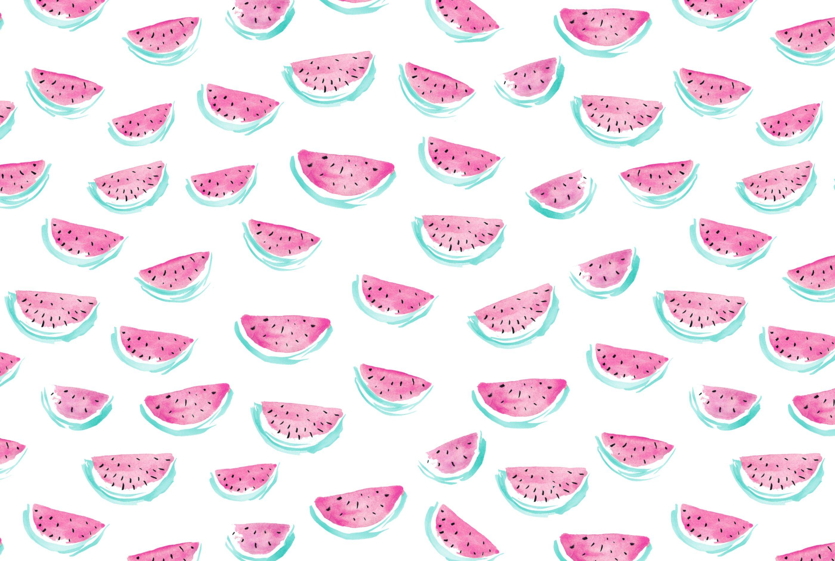 Watermelon Pattern Wallpapers - Top Free Watermelon Pattern Backgrounds ...