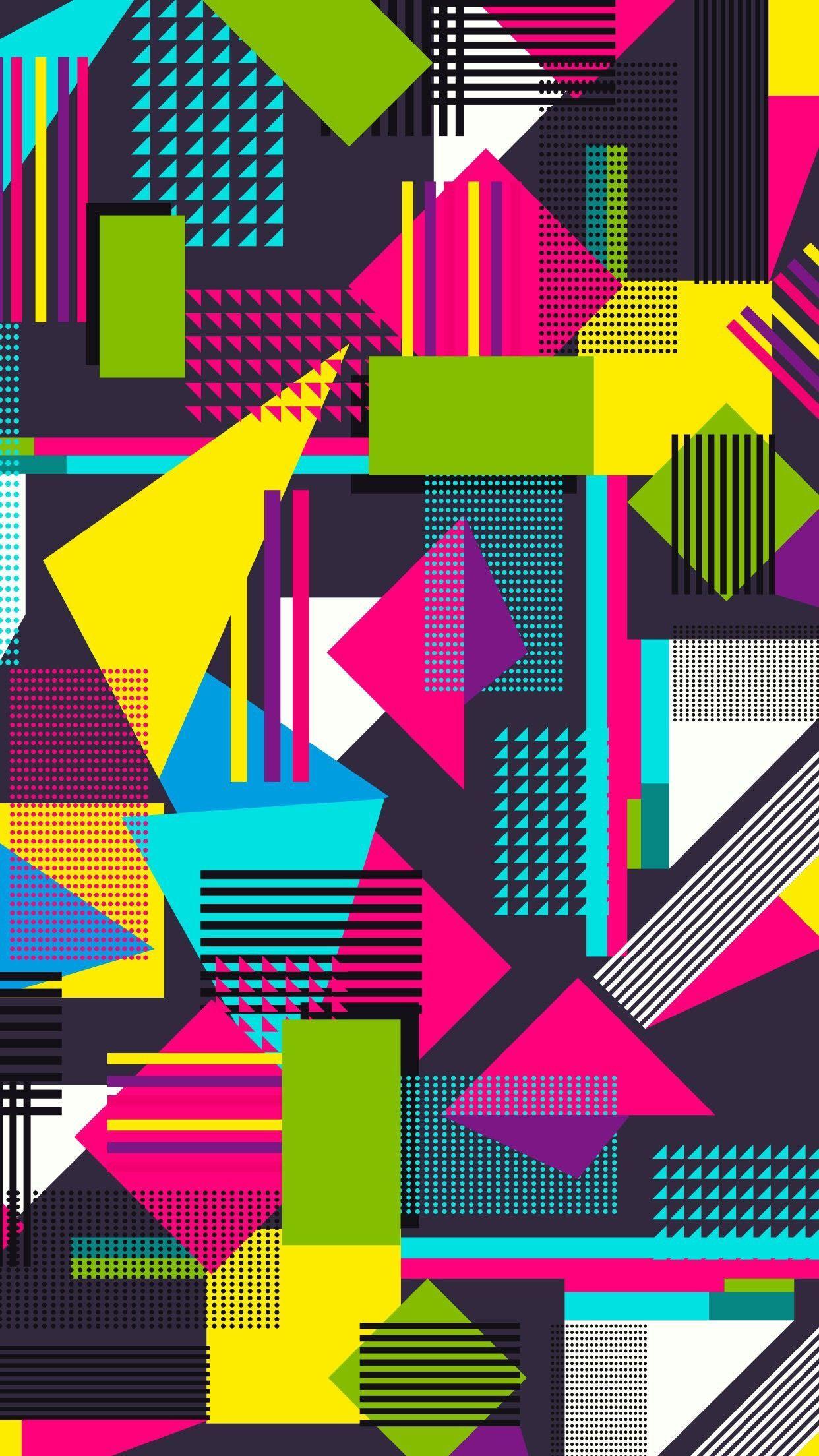 80s Geometric Wallpapers - Top Free 80s Geometric Backgrounds ...