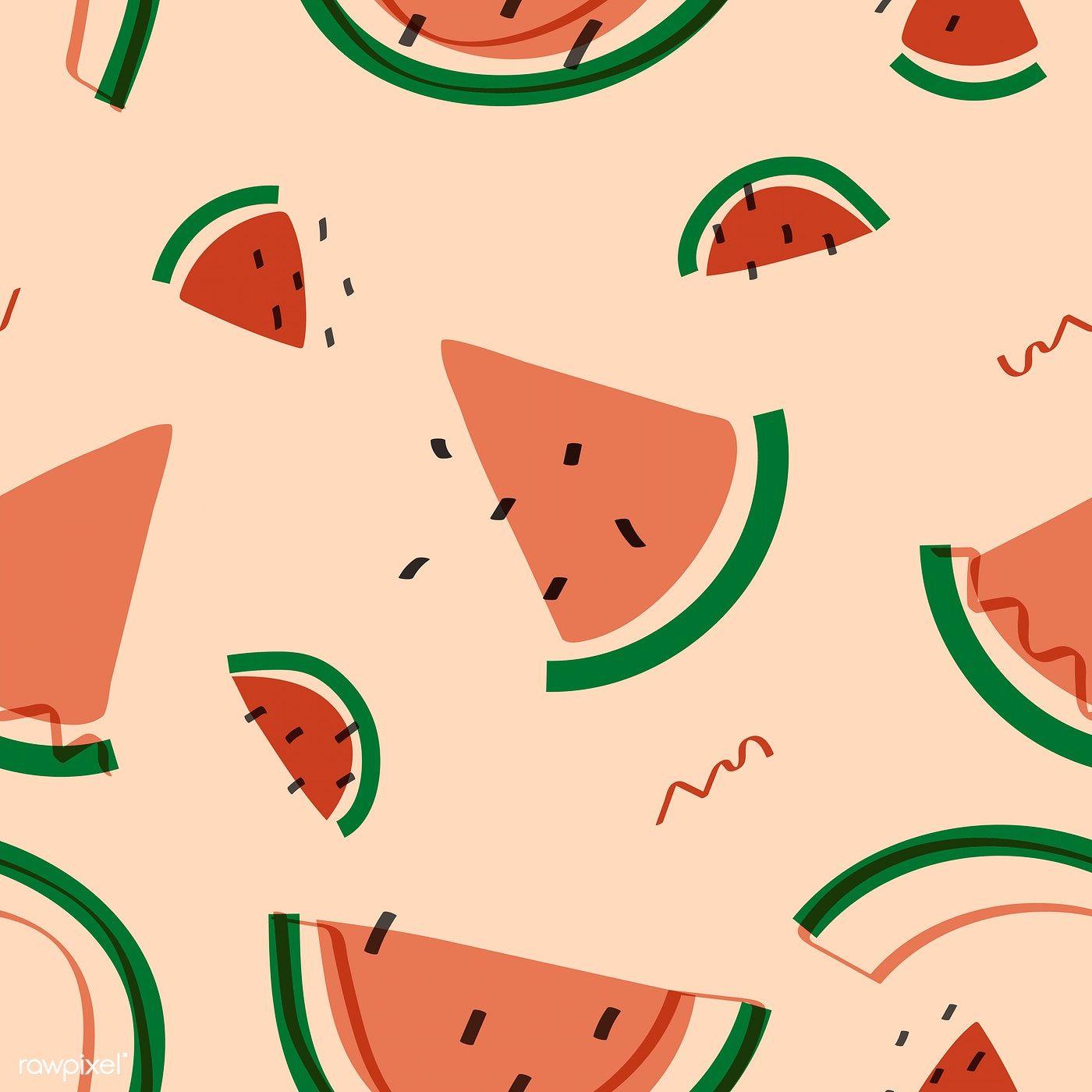 Watermelon Pattern Wallpapers - Top Free Watermelon Pattern Backgrounds ...