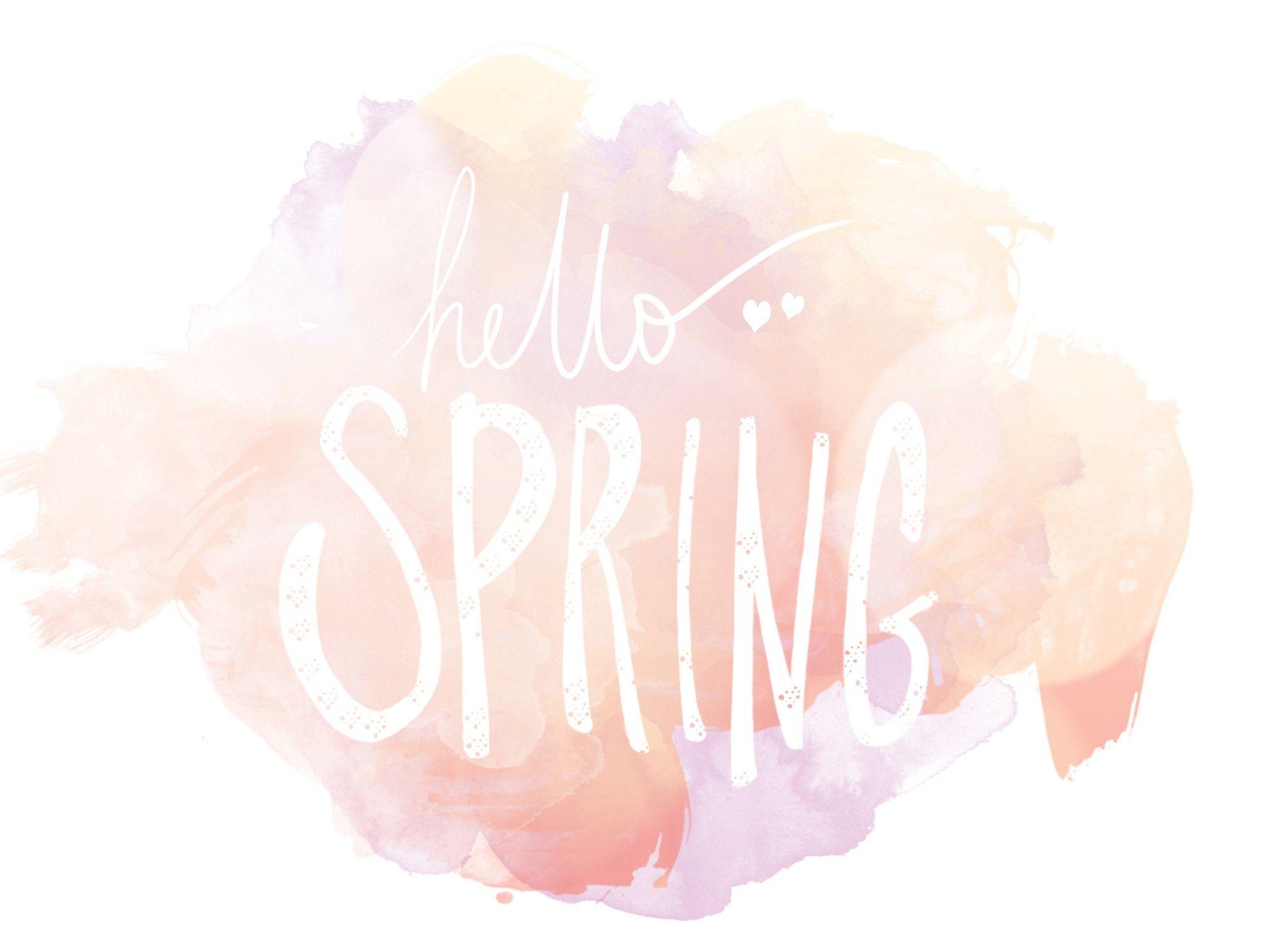 Hello Spring Desktop Wallpapers - Top Free Hello Spring Desktop ...