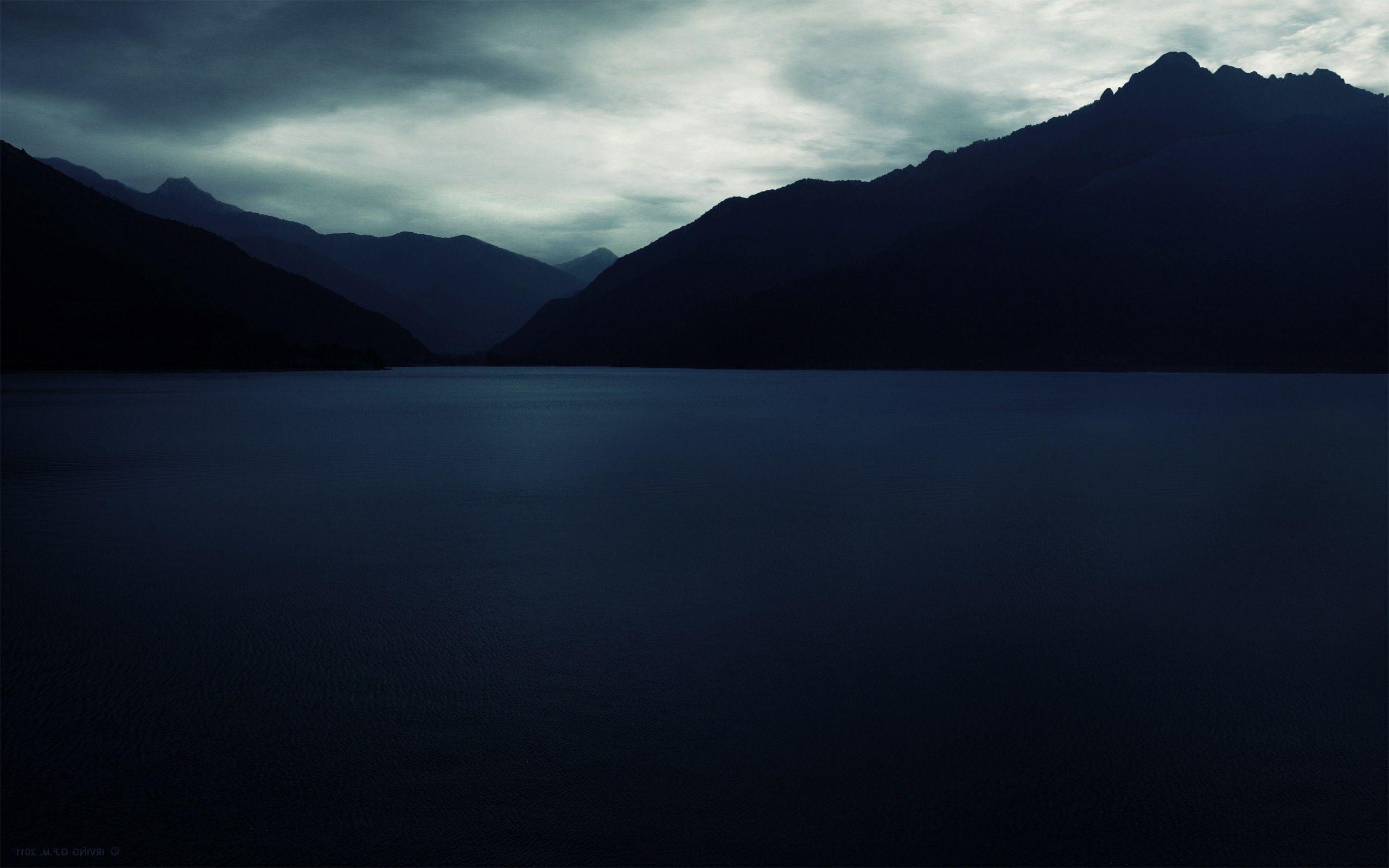 Dark Blue Mountain Wallpapers - Top Free Dark Blue Mountain Backgrounds ...