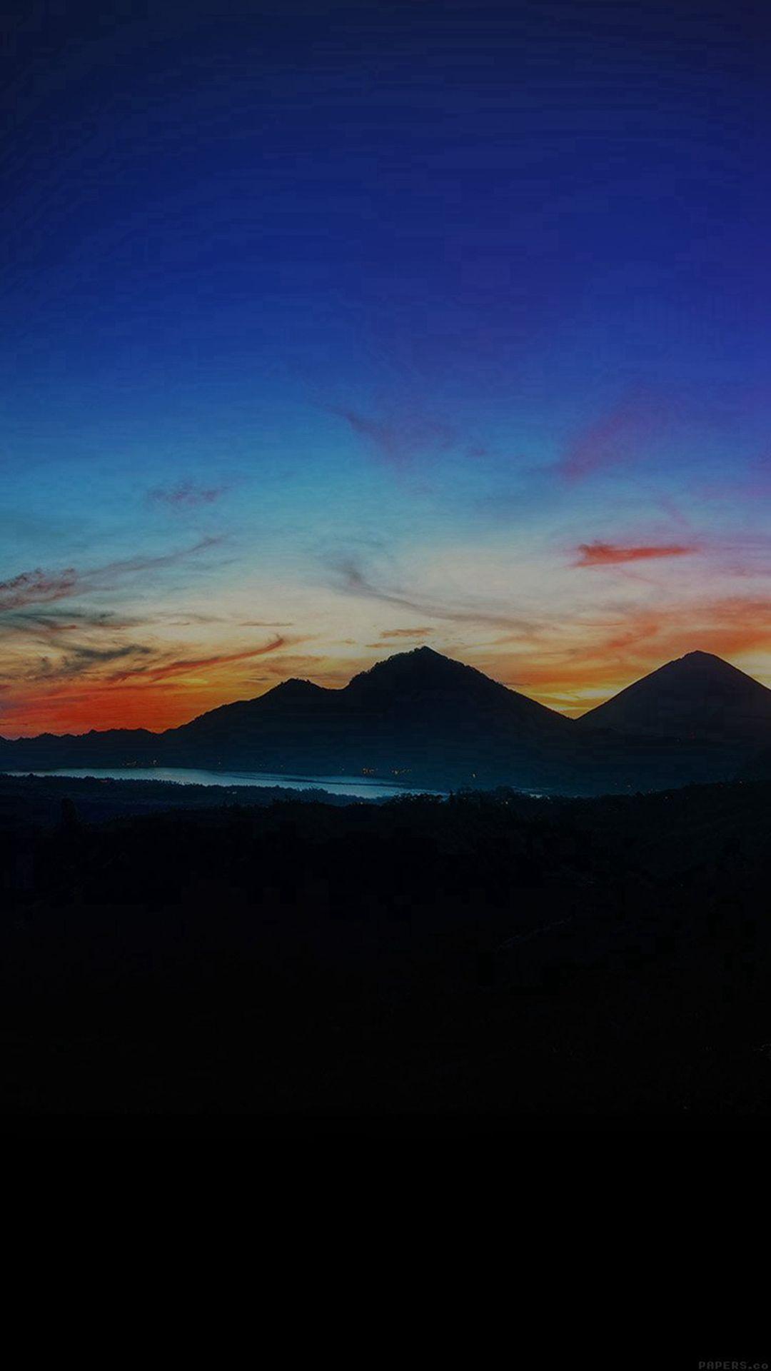 Dark Blue Mountain Wallpapers - Top Free Dark Blue Mountain Backgrounds ...