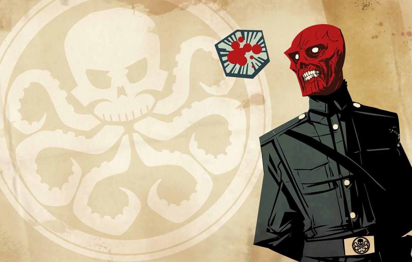 Red Skull Marvel Wallpapers - Top Free Red Skull Marvel Backgrounds ...