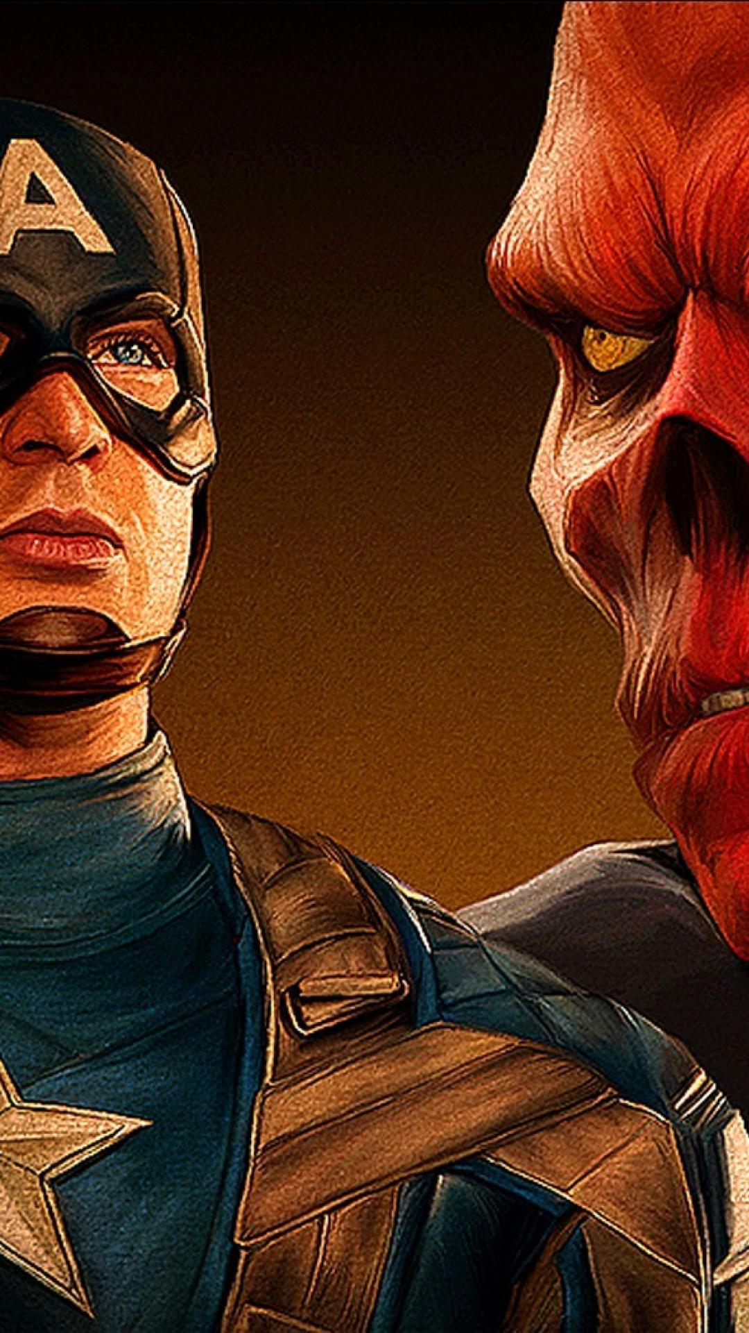 Red Skull Marvel Wallpapers - Top Free Red Skull Marvel Backgrounds ...