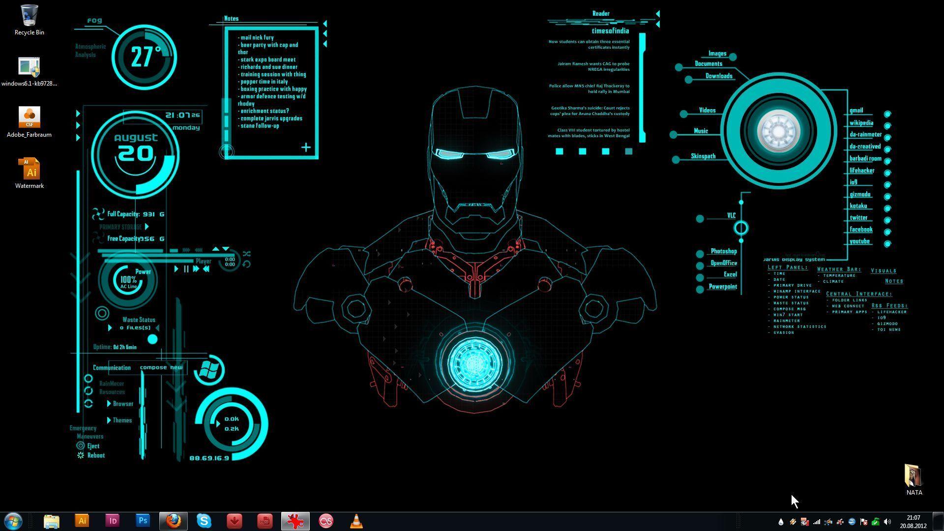 Iron Man HUD Wallpapers - Top Free Iron Man HUD Backgrounds ...