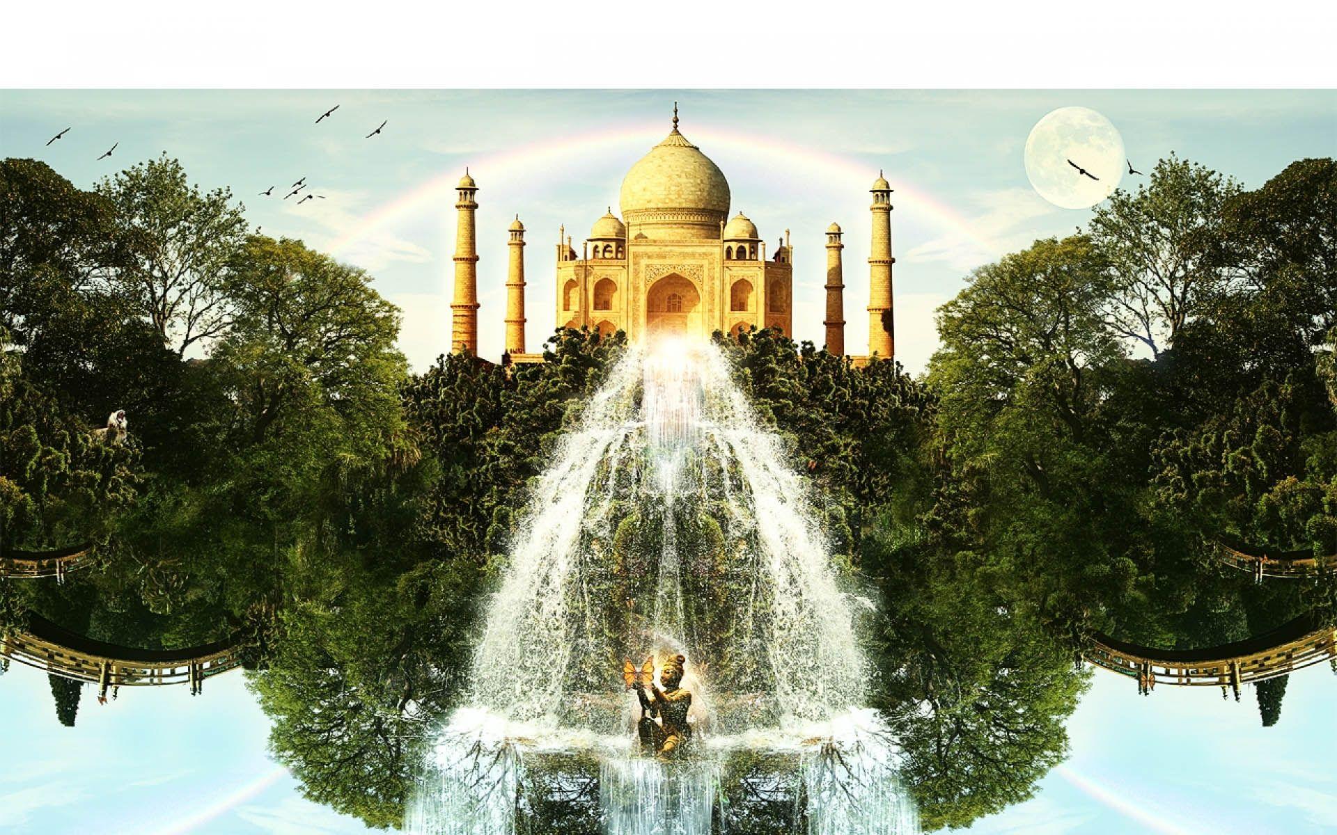 Taj Mahal Night Wallpapers - Top Free Taj Mahal Night Backgrounds ...