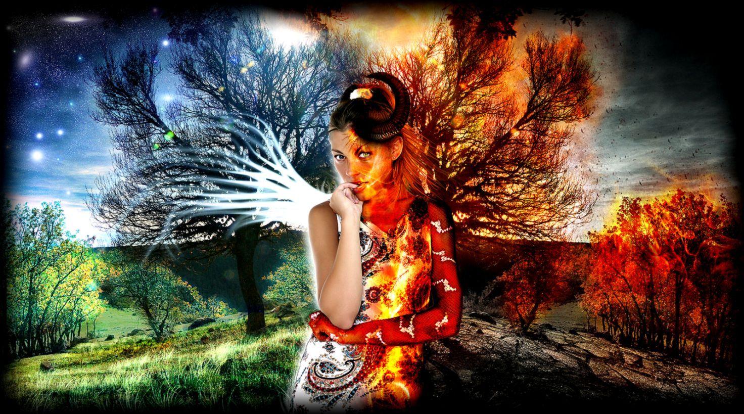 Heaven and Hell Wallpapers - Top Free Heaven and Hell Backgrounds - WallpaperAccess