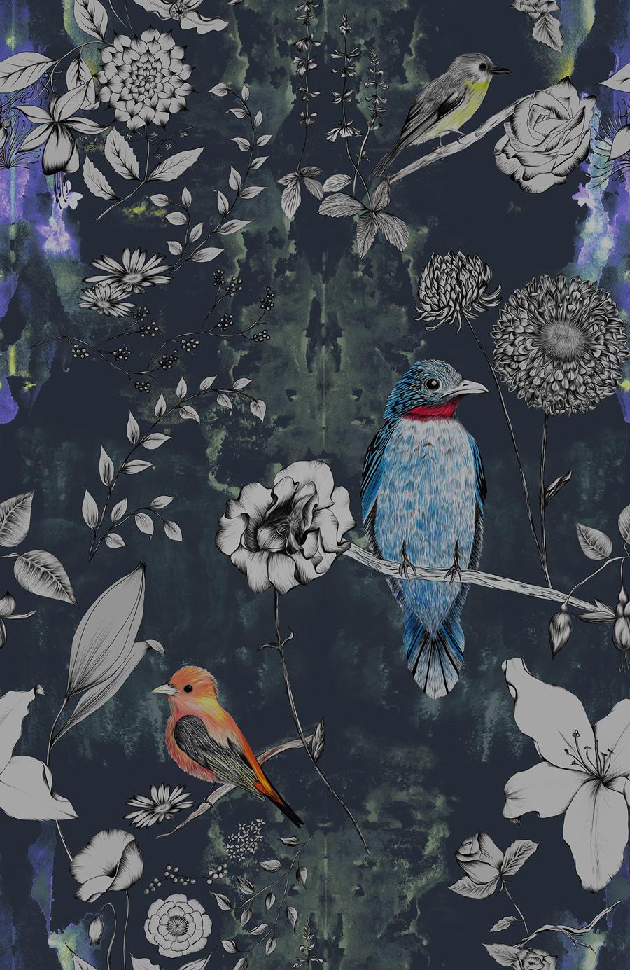 Bird Pattern Wallpapers - Top Free Bird Pattern Backgrounds ...