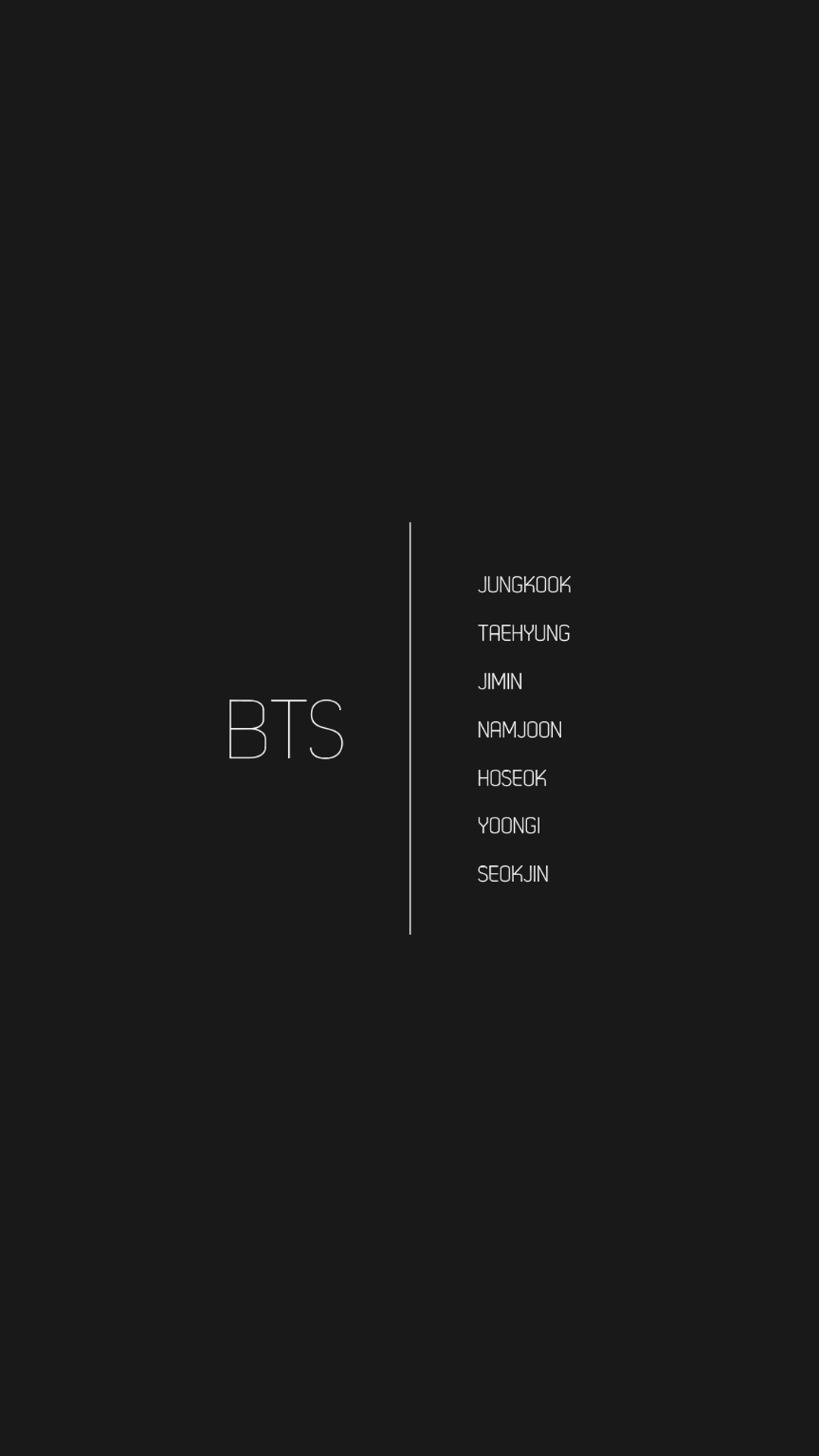 BTS Name Wallpapers - Top Free BTS Name Backgrounds - WallpaperAccess