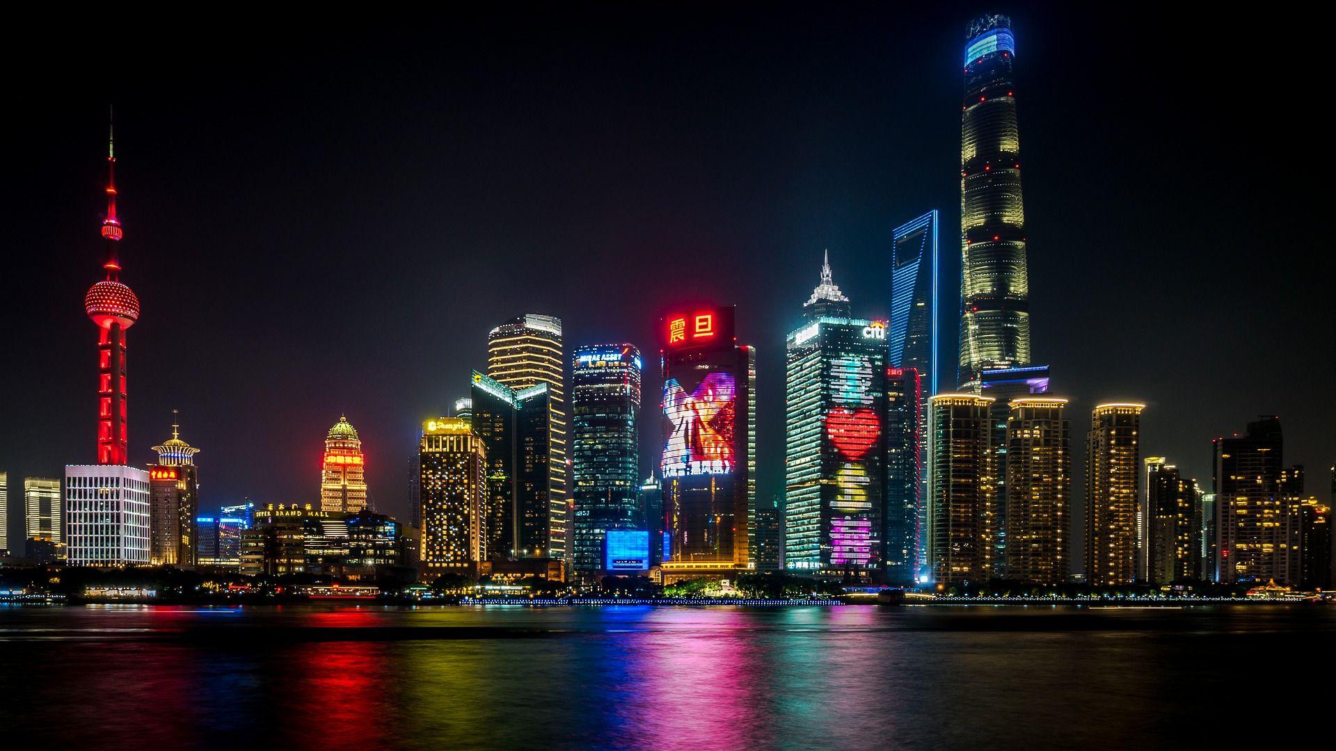 Shanghai Skyline Wallpapers Top Nh ng H nh nh p
