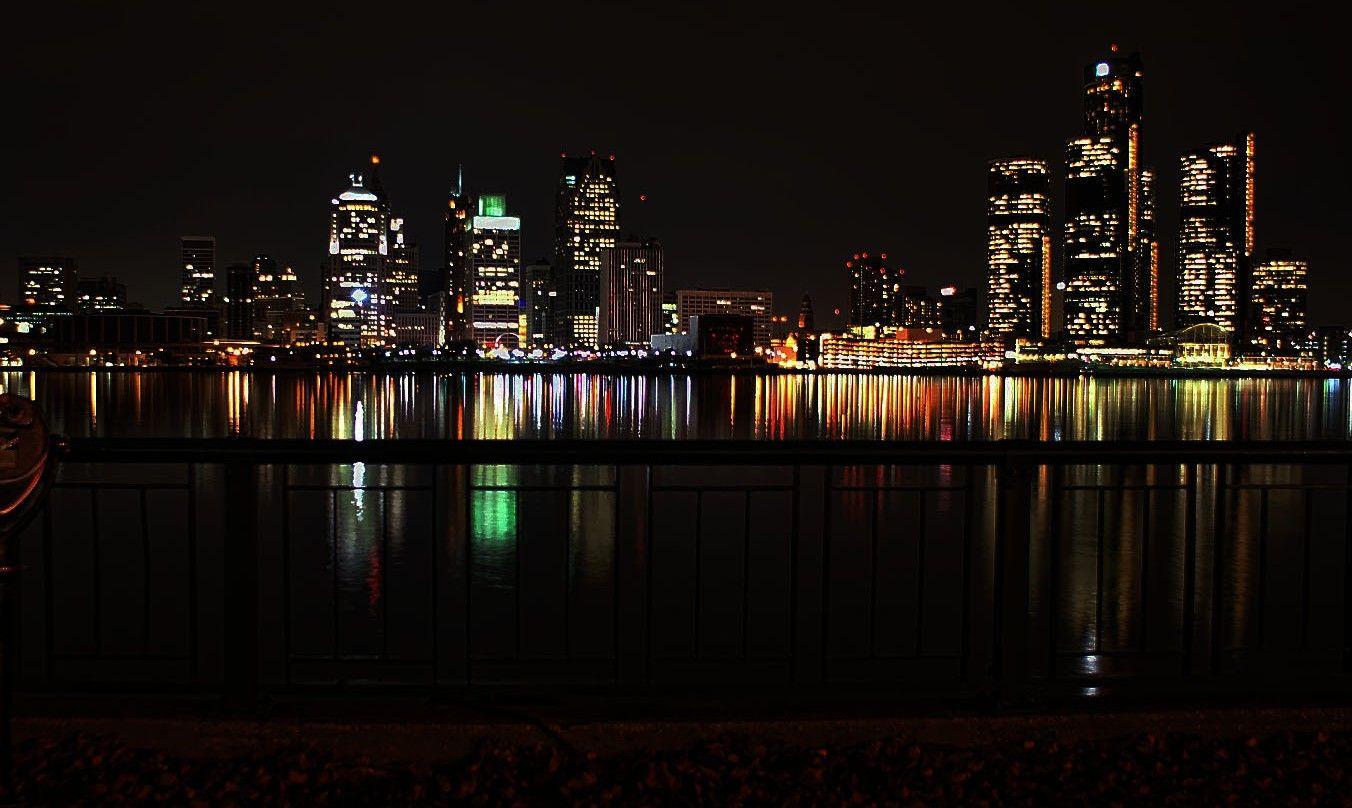 Detroit Skyline Wallpapers - Top Free Detroit Skyline Backgrounds ...