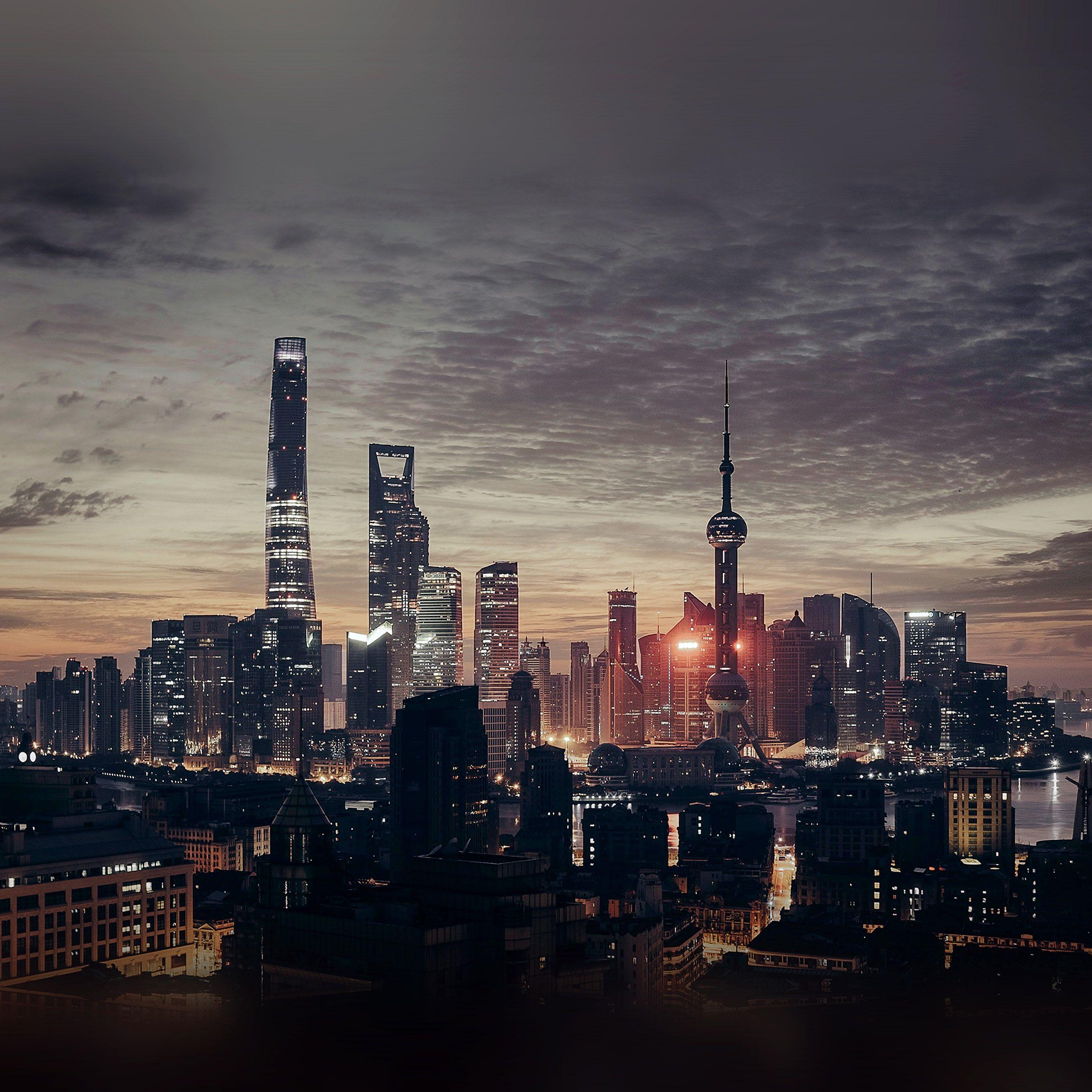 Shanghai Skyline Wallpapers - Top Free Shanghai Skyline Backgrounds ...