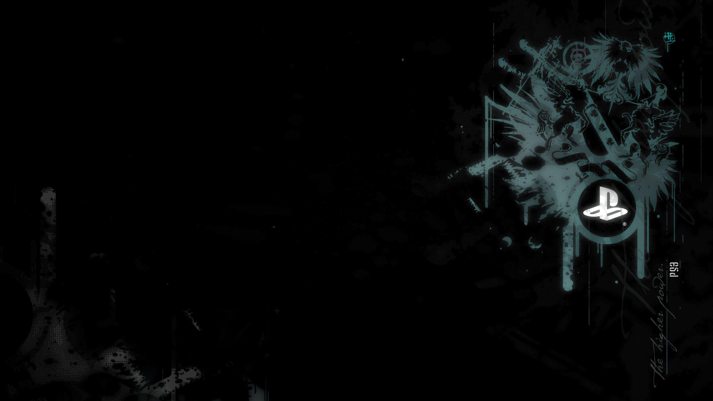 PlayStation Black Wallpapers - Top Free PlayStation Black Backgrounds ...