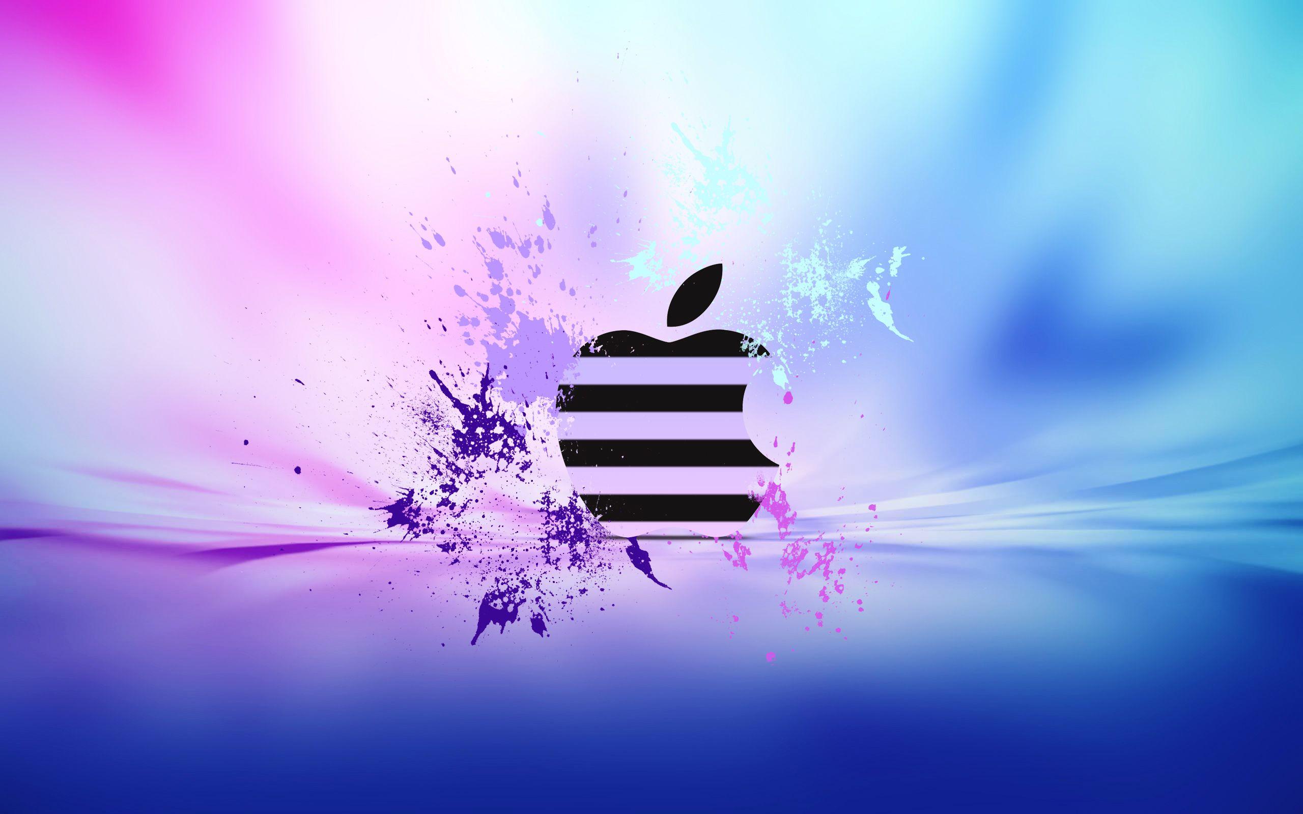 Pink Apple Logo Wallpapers - Top Free Pink Apple Logo Backgrounds ...