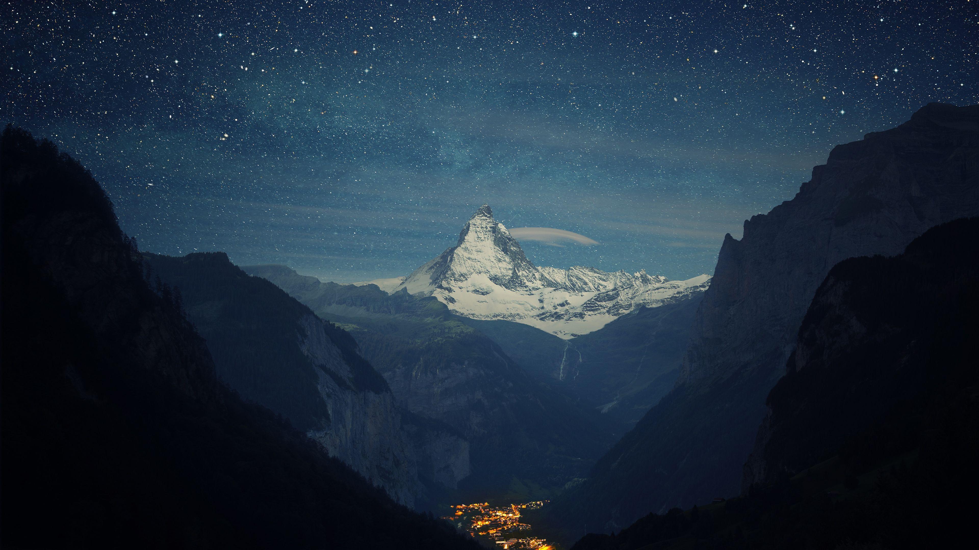 Mountains and Stars Wallpapers - Top Free Mountains and Stars ...