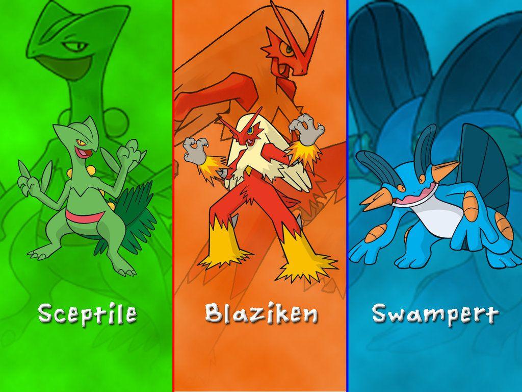 Pokemon Starters Wallpapers - Top Free Pokemon Starters Backgrounds ...