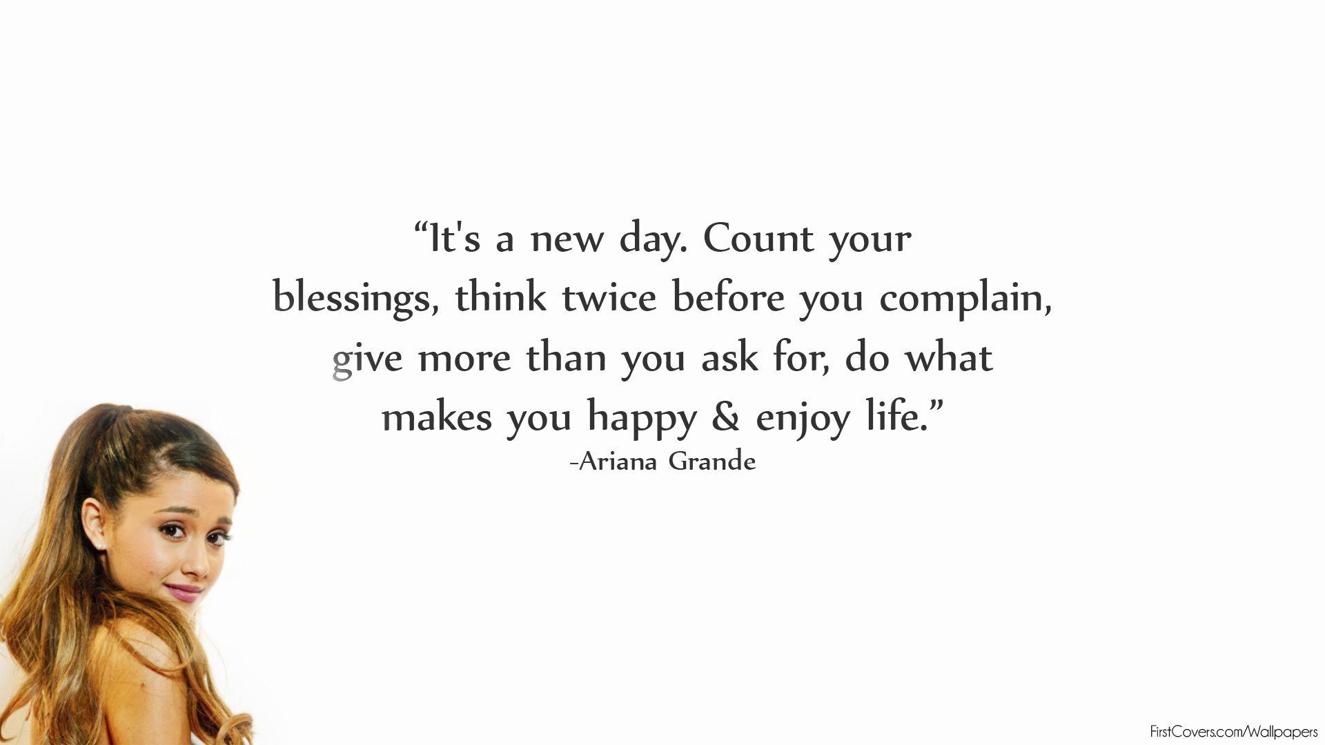 Problem Quotes Ariana Grande