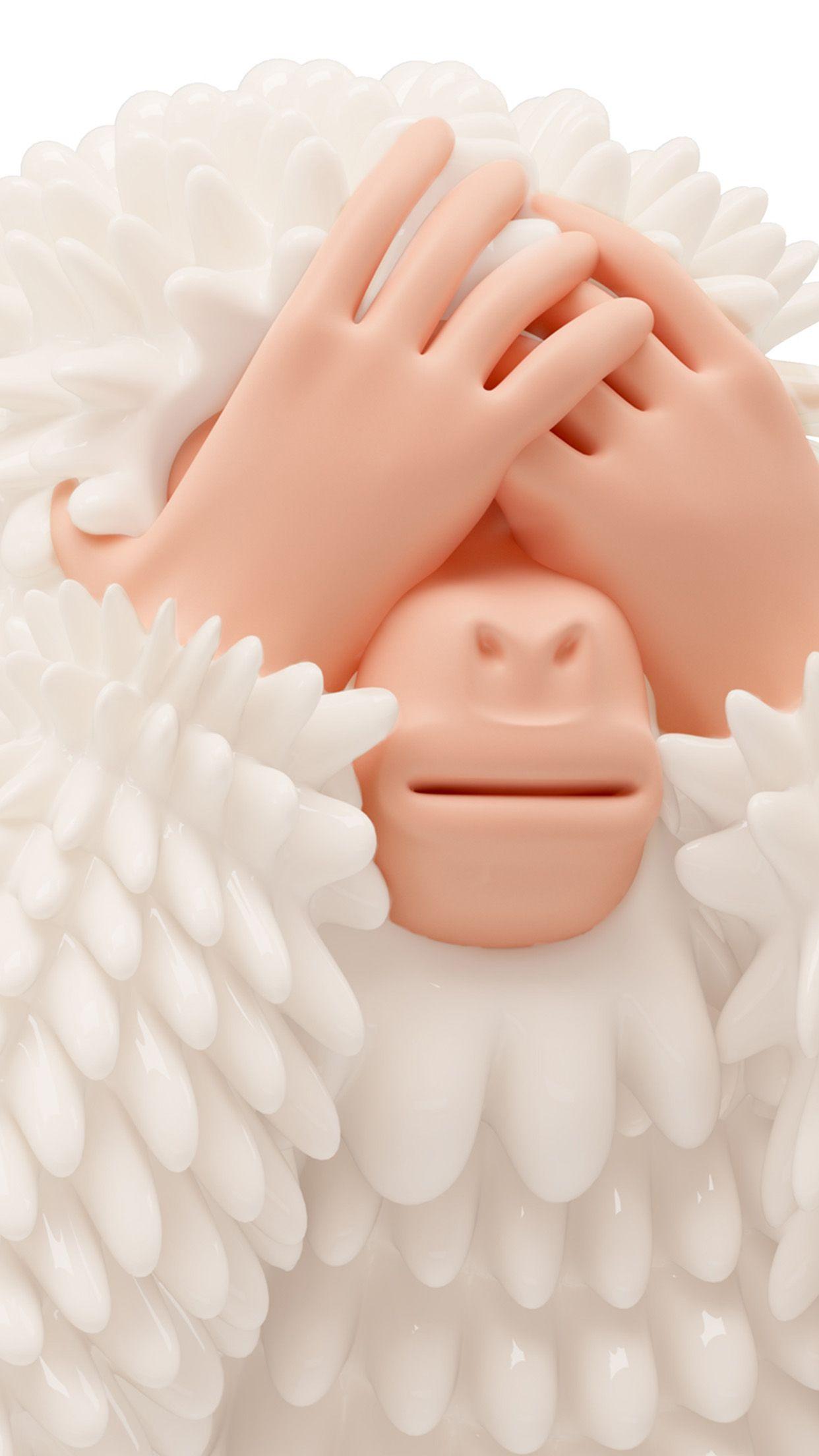 Cute Monkey iPhone Wallpapers - Top Free Cute Monkey iPhone Backgrounds ...