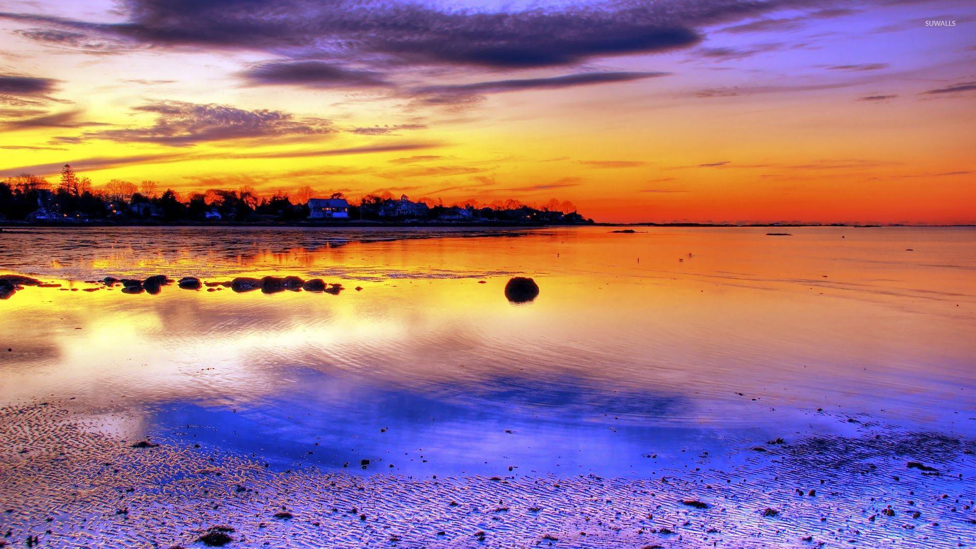 Colorful Sunset Wallpapers - Top Free Colorful Sunset Backgrounds ...