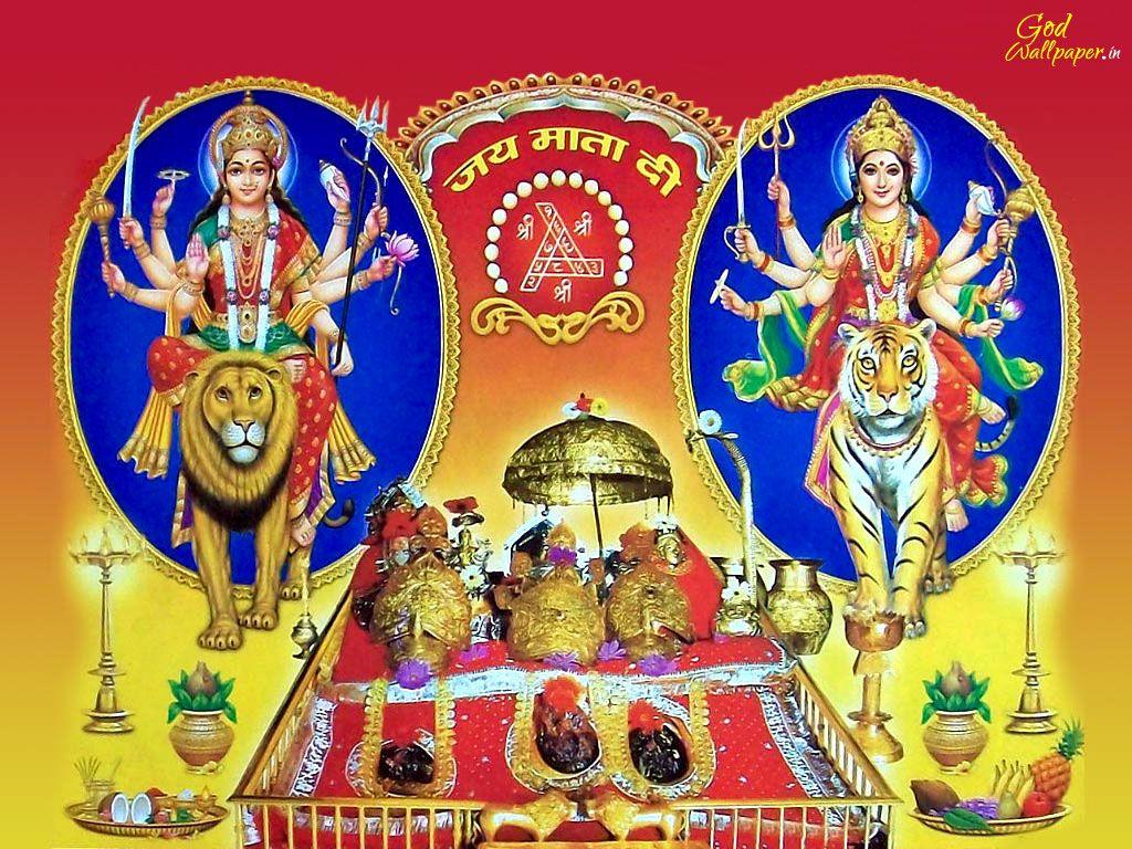 Mata Vaishno Devi Wallpapers - Top Free Mata Vaishno Devi Backgrounds ...